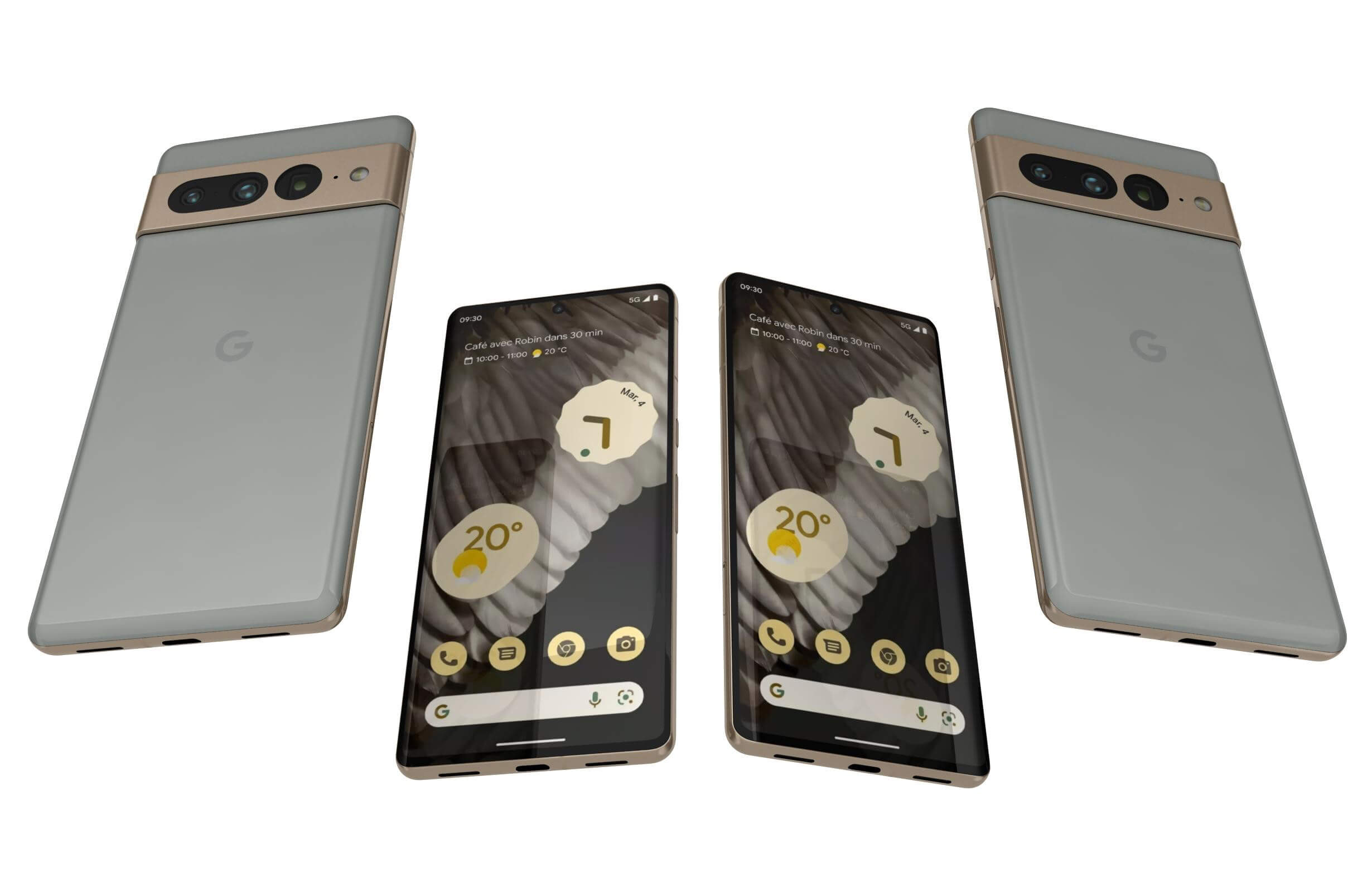 Google Pixel 7 Pro All Colors - 3D Model by Rever_Art