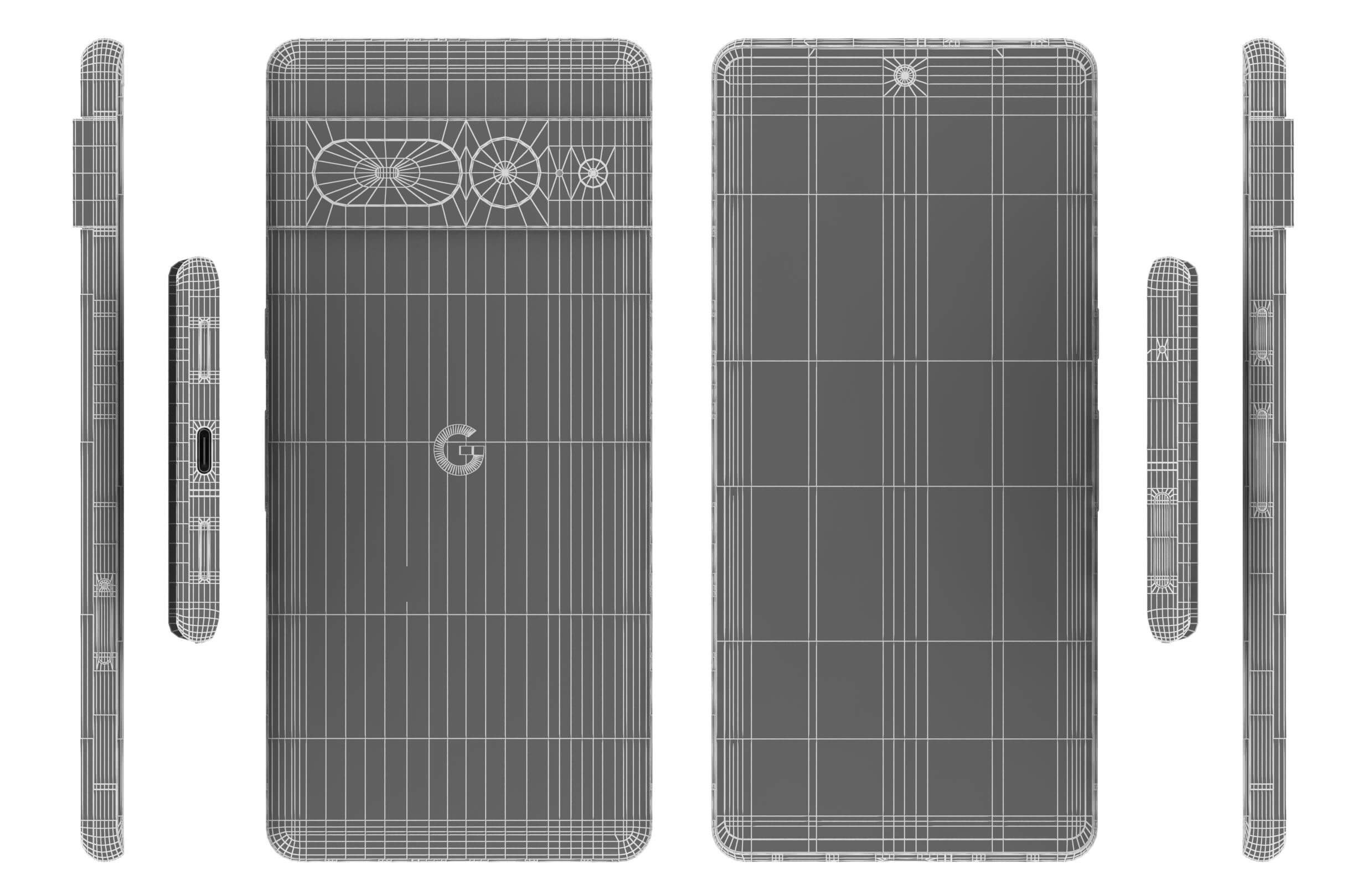 Google Pixel 7 Pro All Colors - 3D Model by Rever_Art