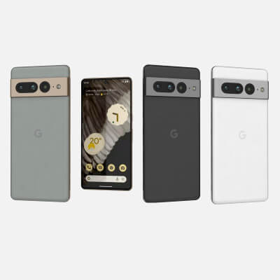 Google Pixel 7 Pro All Colors - 3D Model by Rever_Art