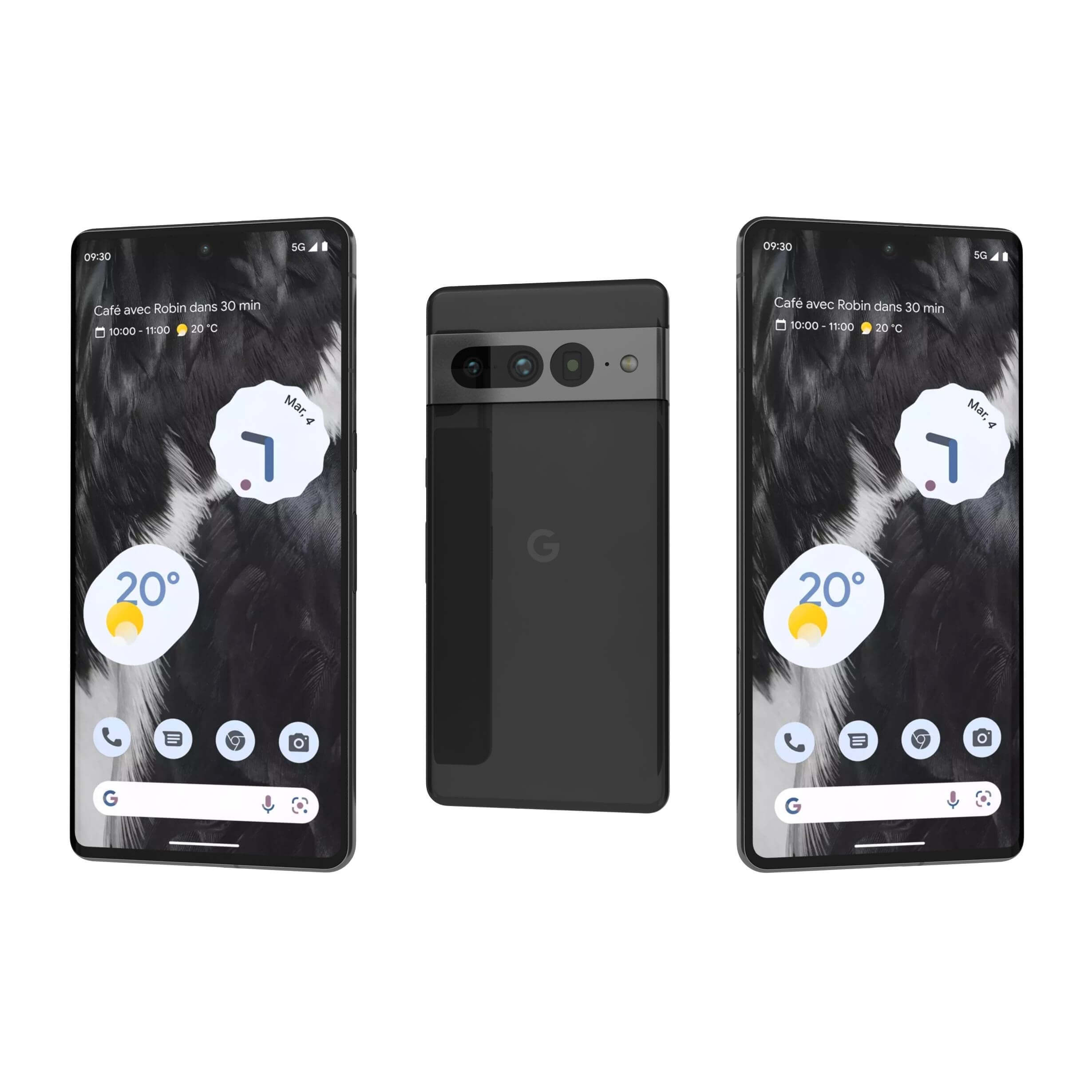 Google Pixel 7 Pro Black - 3D Model by Rever_Art