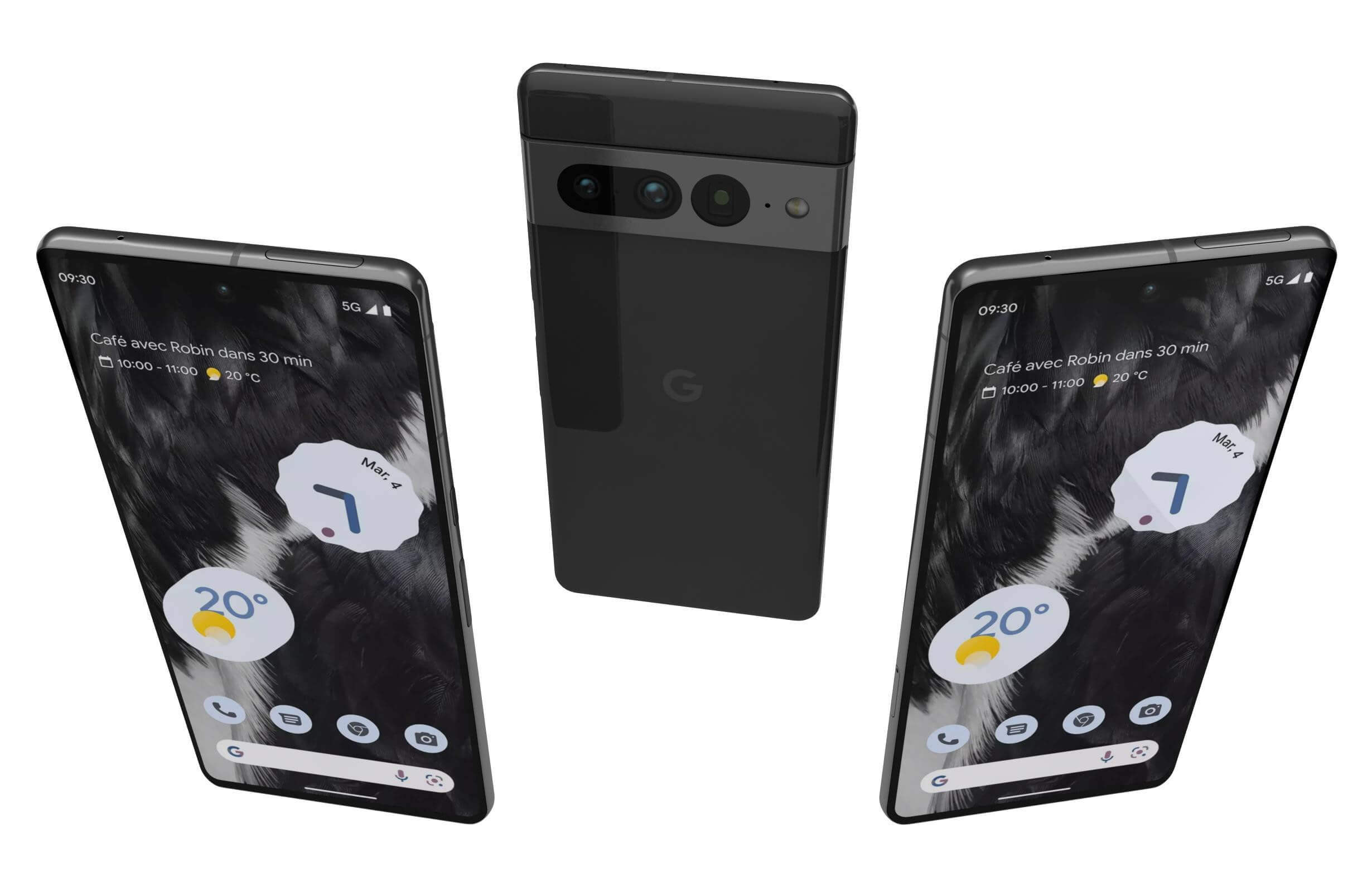 Google Pixel 7 Pro Black - 3D Model by Rever_Art