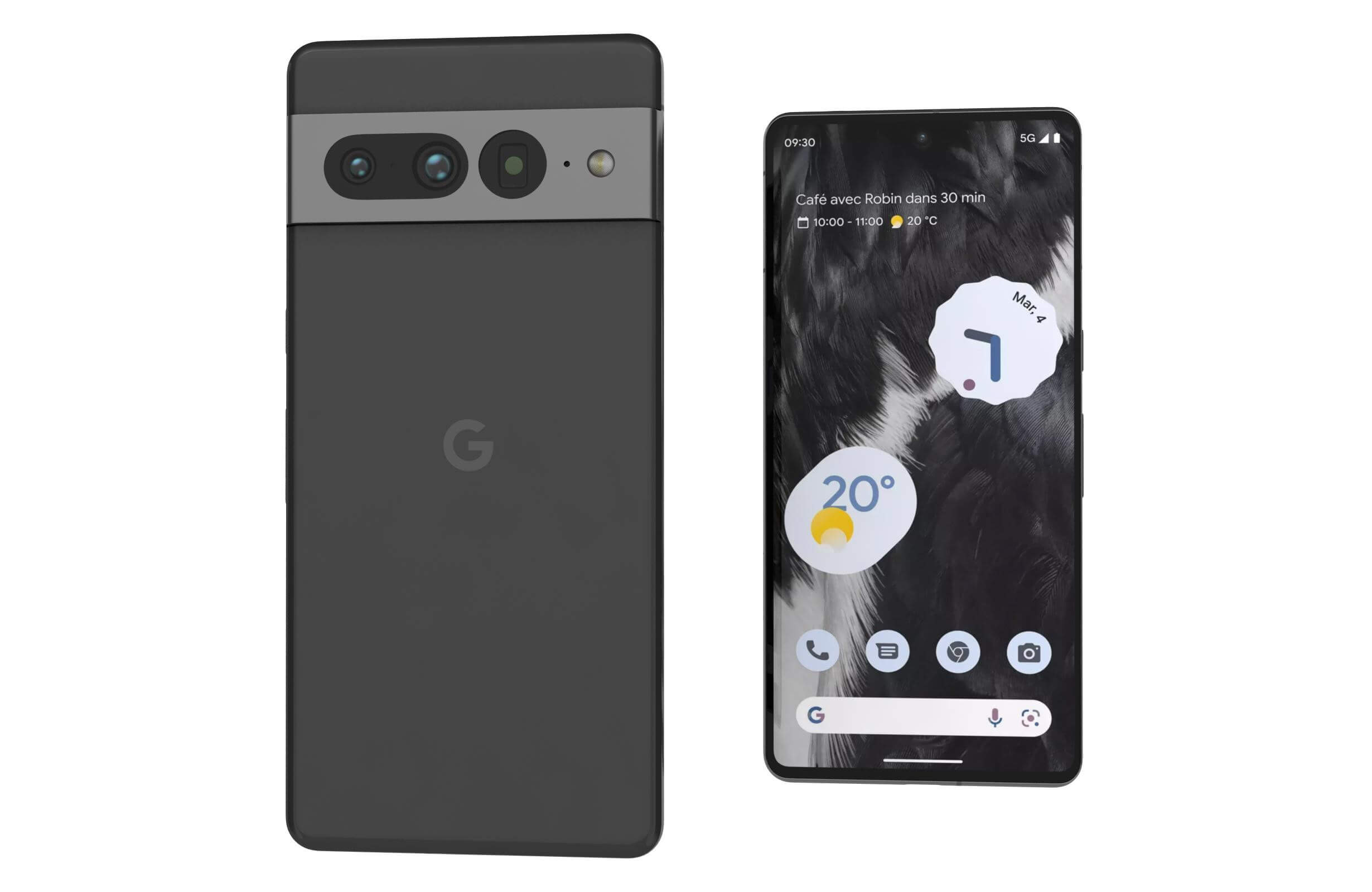 Google Pixel 7 Pro Black - 3D Model by Rever_Art