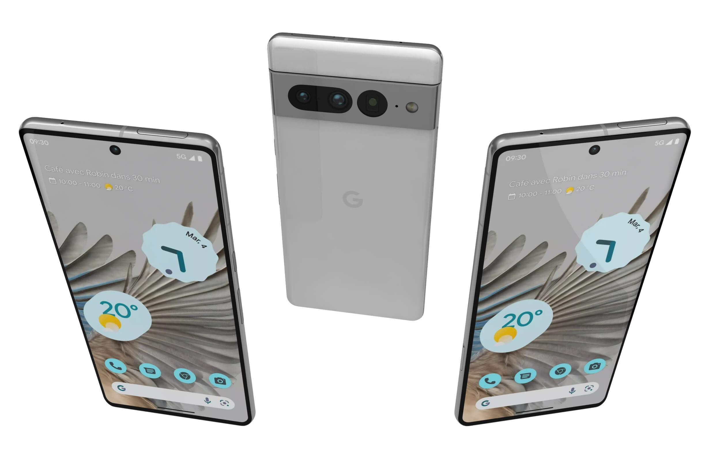 Google Pixel 7 Pro White - 3D Model by Rever_Art