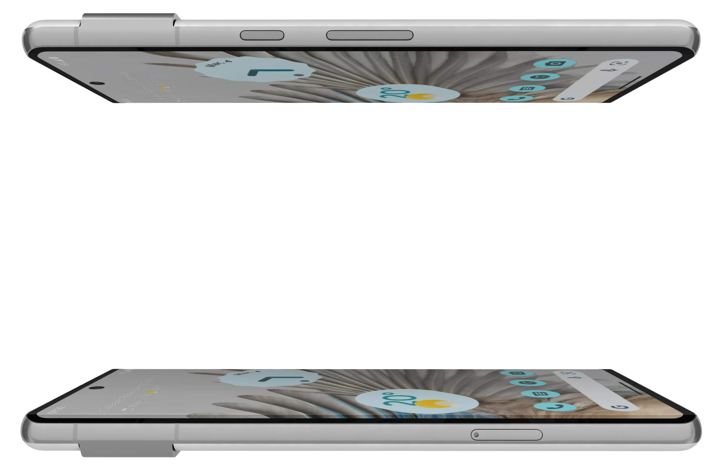 Google Pixel 7 Pro White - 3D Model by Rever_Art