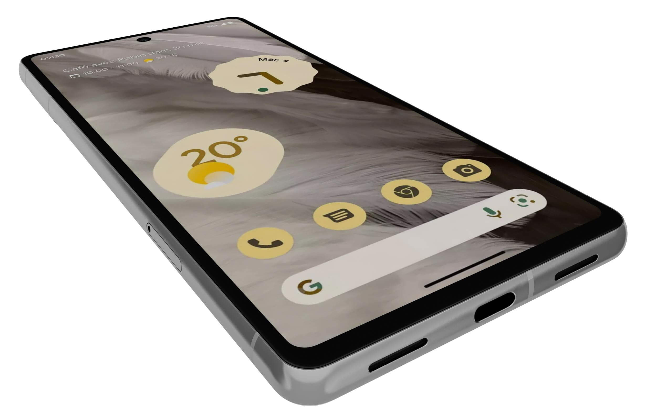 Google Pixel 7 White - 3D Model by Rever_Art