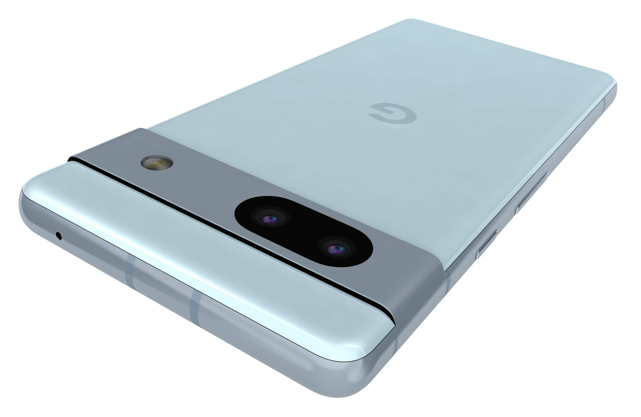 Google Pixel 7A Blue - 3D Model by Rever_Art