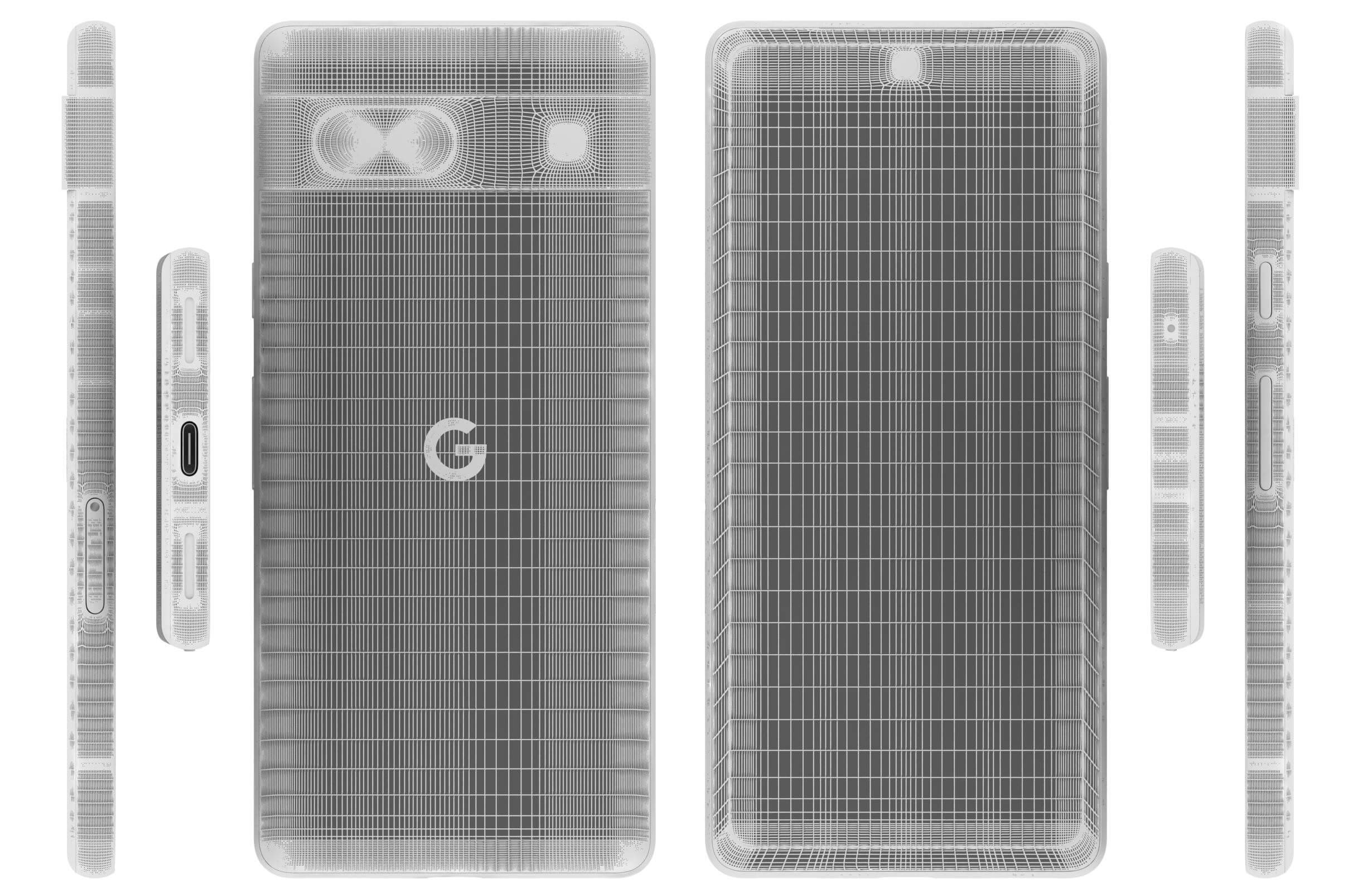 Google Pixel 7A White - 3D Model by Rever_Art