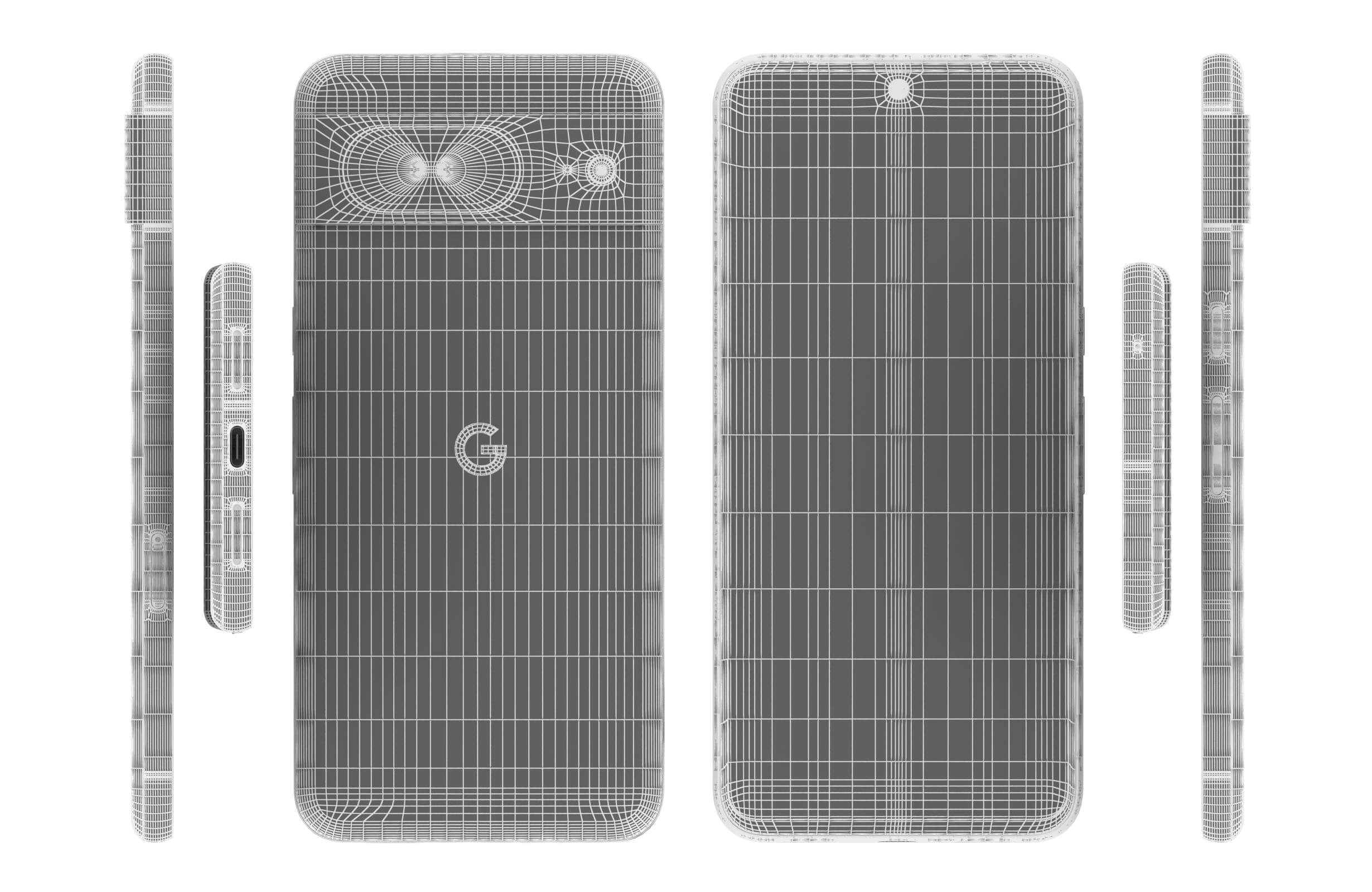 Google Pixel 8 All Colors - 3D Model by Rever_Art