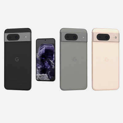 Google Pixel 8 All Colors - 3D Model by Rever_Art