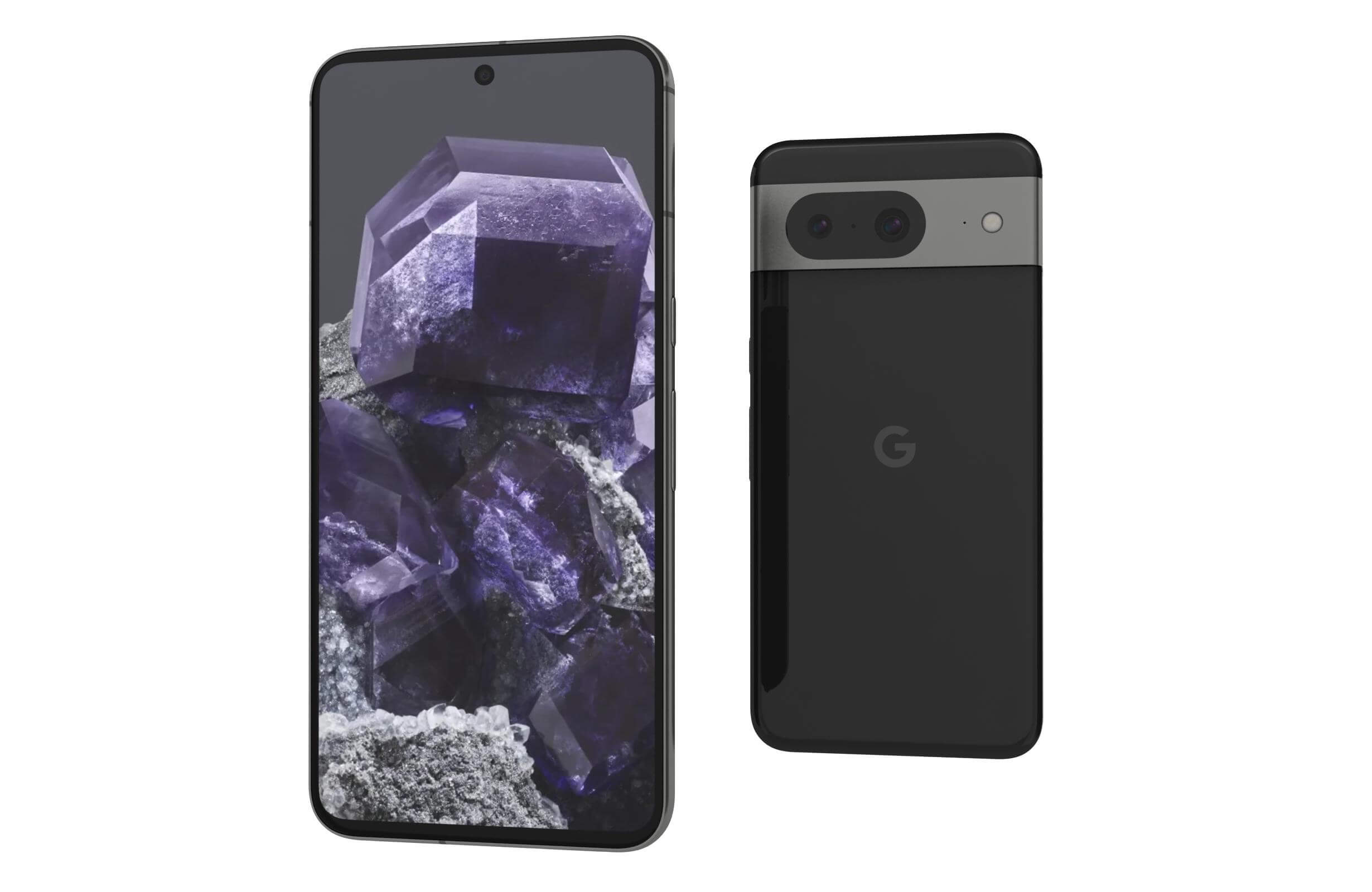 Google Pixel 8 Black Obsidian - 3D Model by Rever_Art