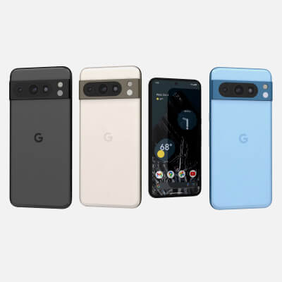 Google Pixel 8 Pro All Colors - 3D Model by Rever_Art