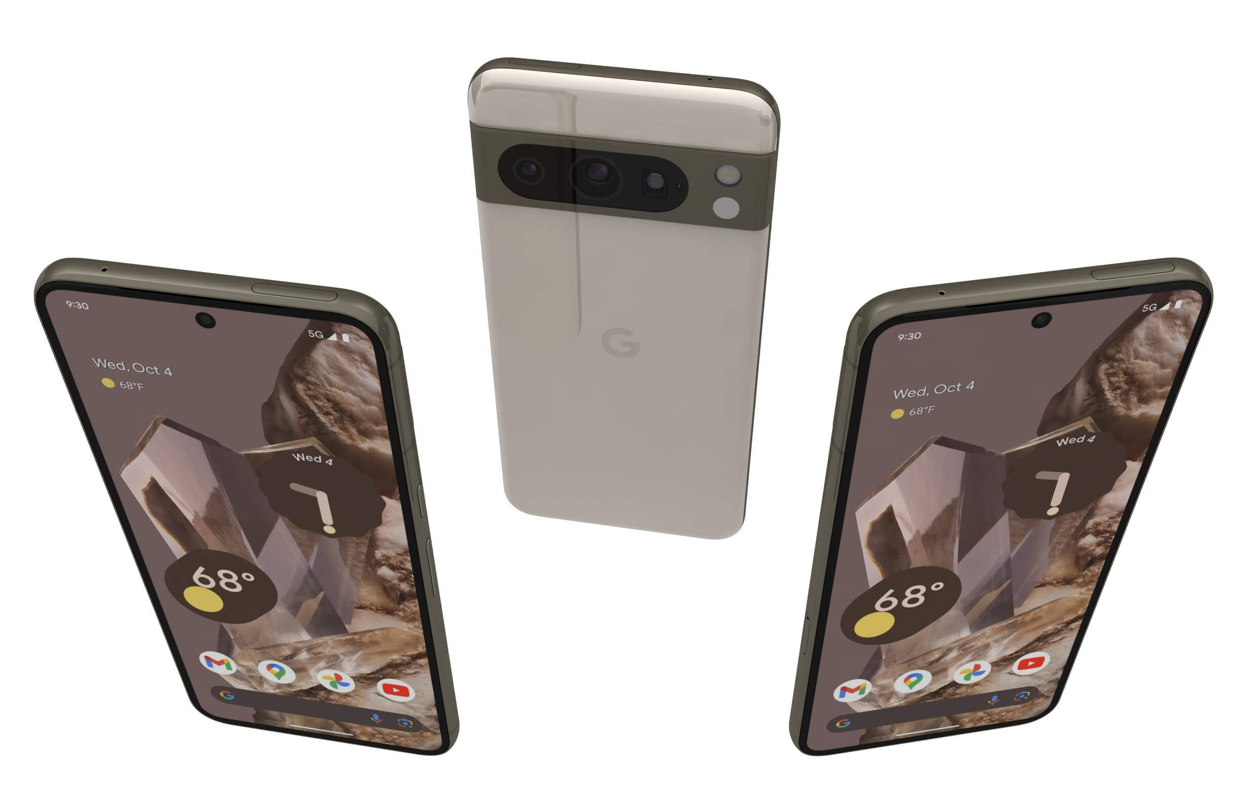 Google Pixel 8 Pro Procilain - 3D Model by Rever_Art