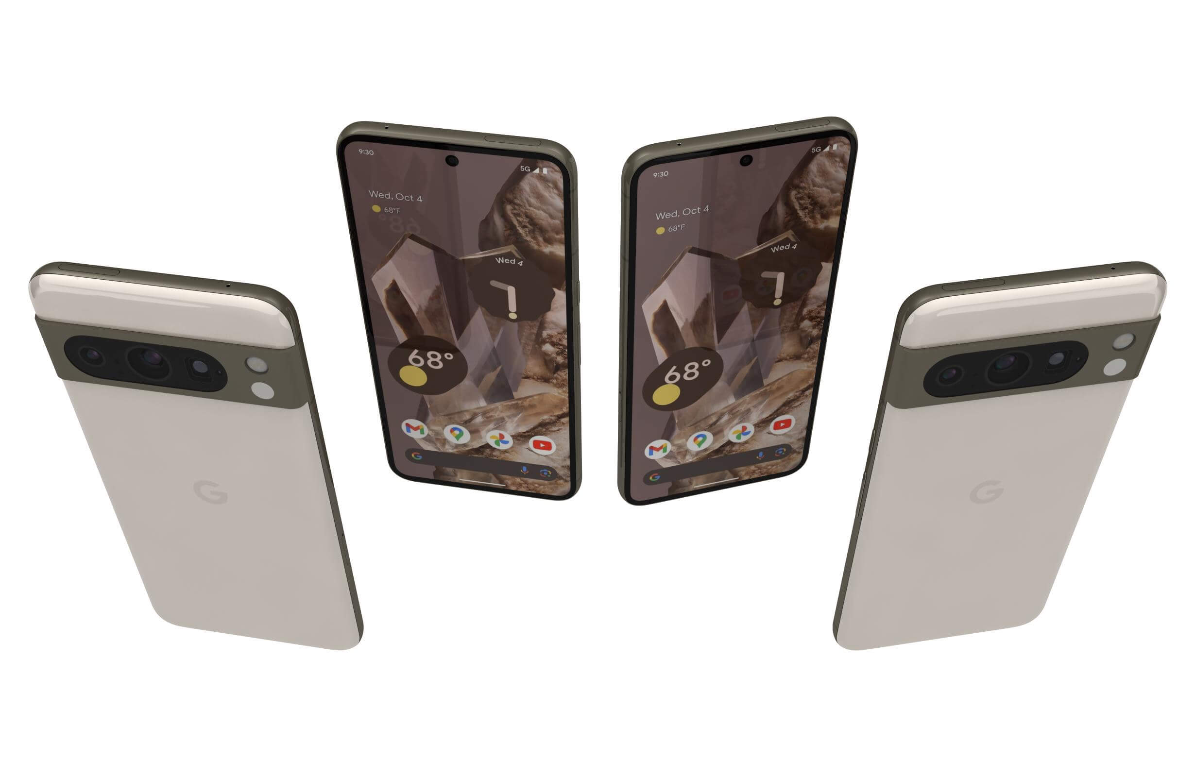Google Pixel 8 Pro Procilain - 3D Model by Rever_Art