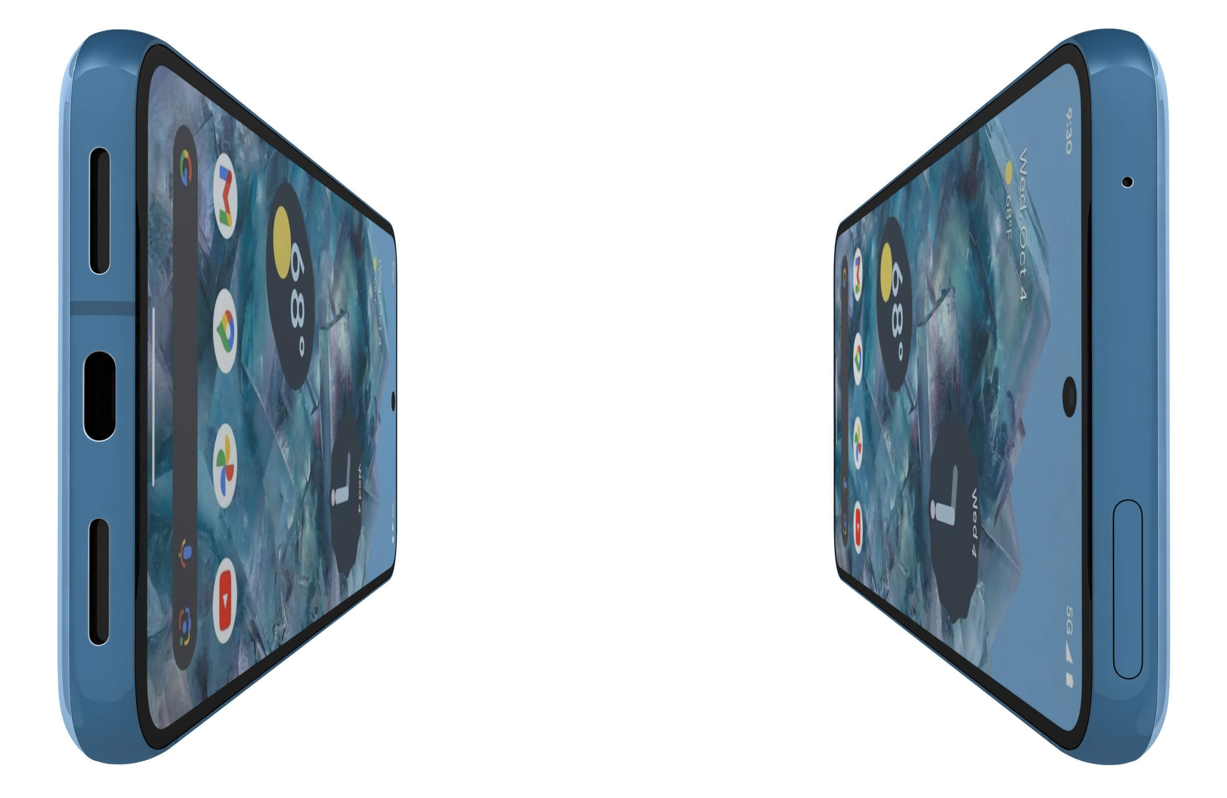 Google Pixel 8 Pro Sky Blue - 3D Model by Rever_Art