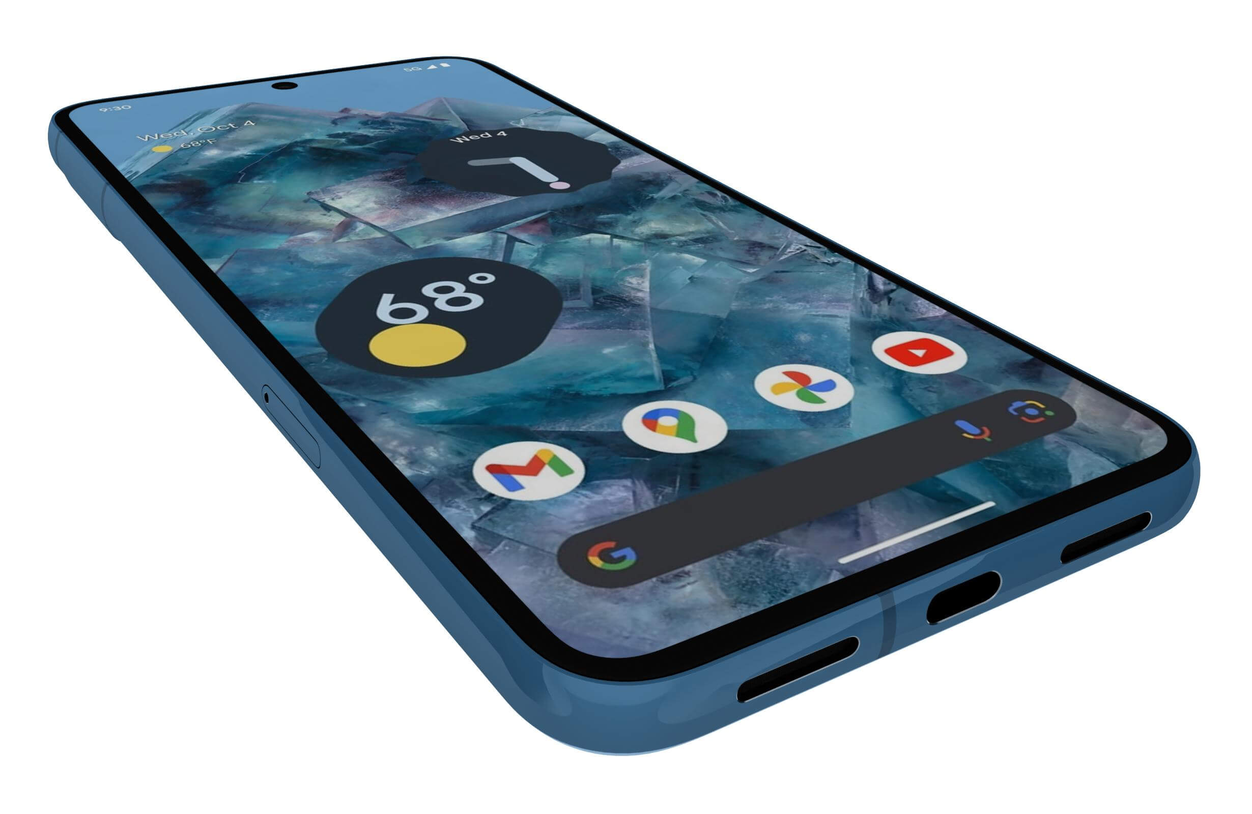 Google Pixel 8 Pro Sky Blue - 3D Model by Rever_Art