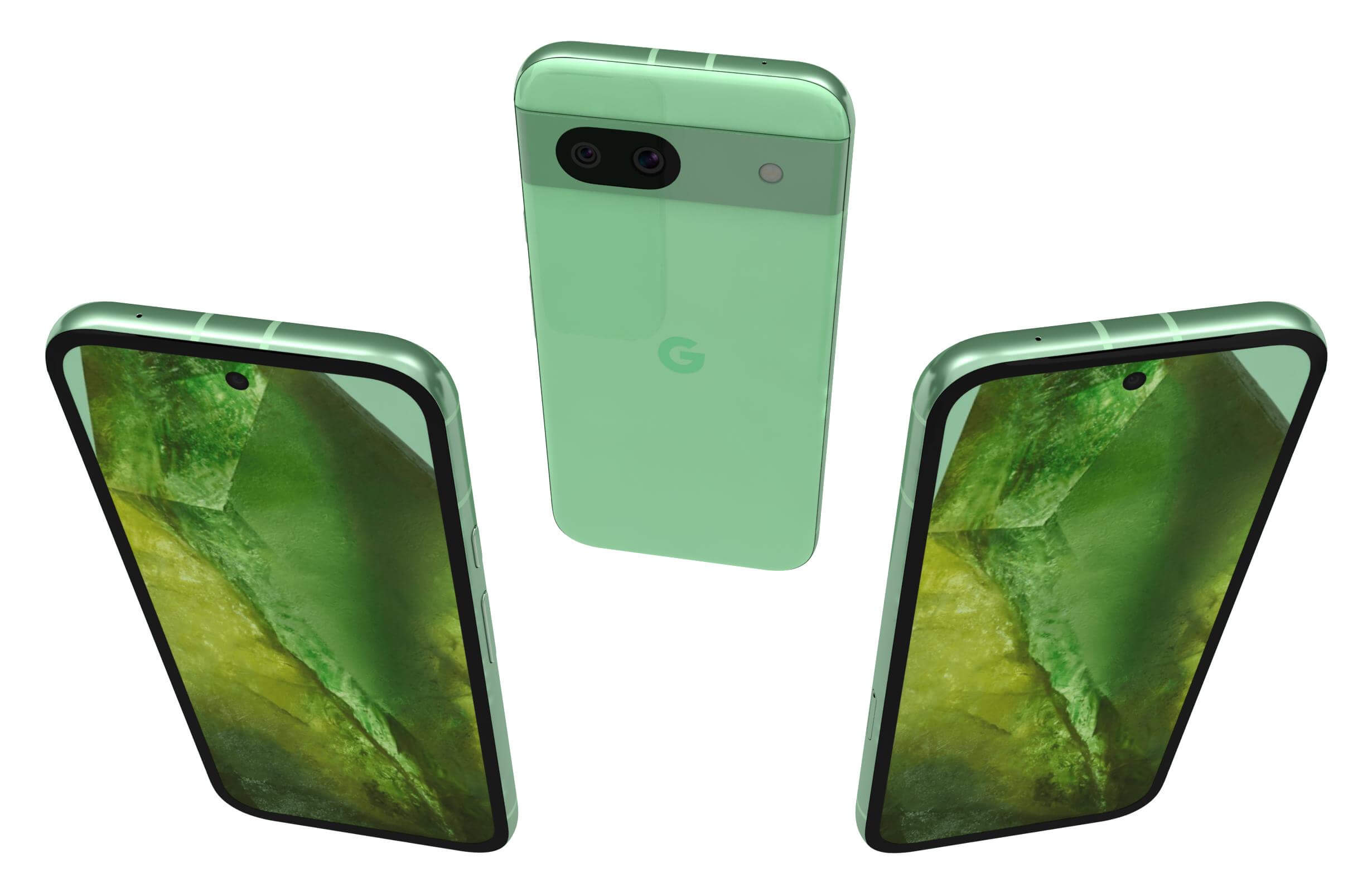 Google Pixel 8A All Colors - 3D Model by Rever_Art