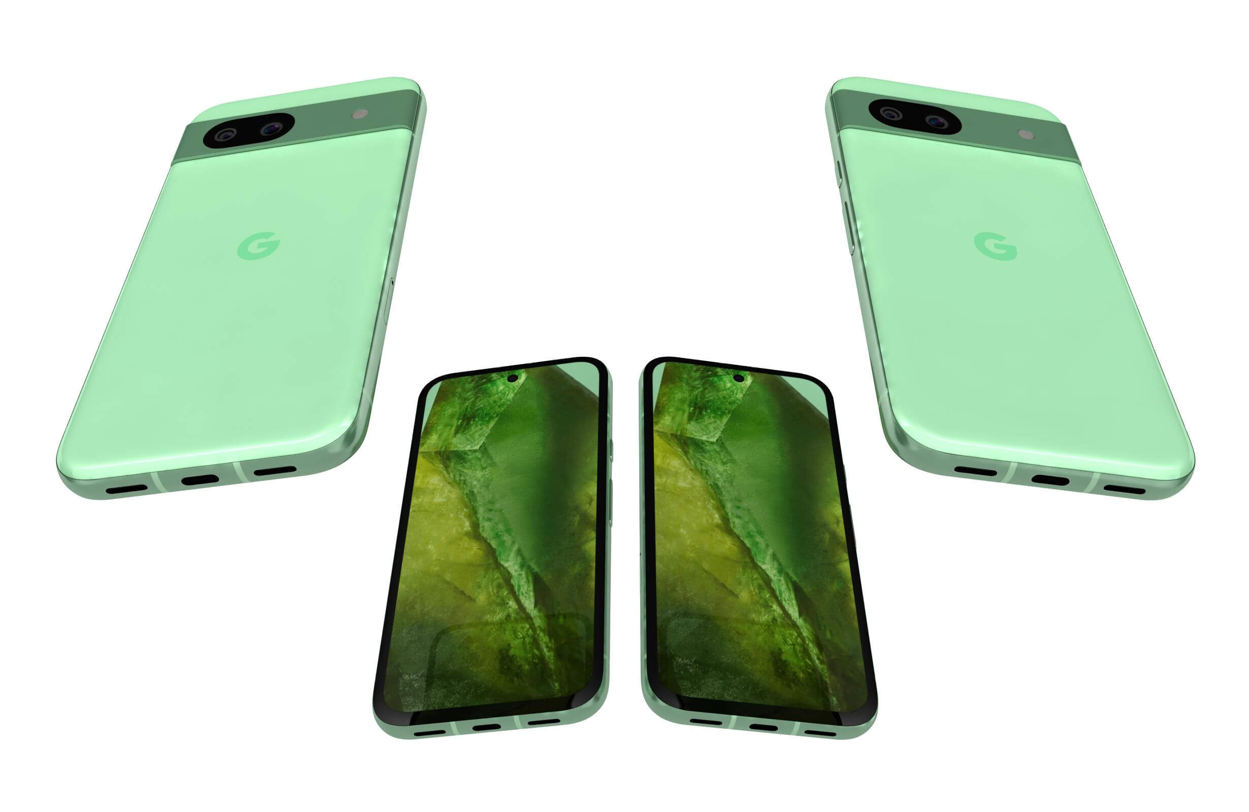 Google Pixel 8A All Colors - 3D Model by Rever_Art