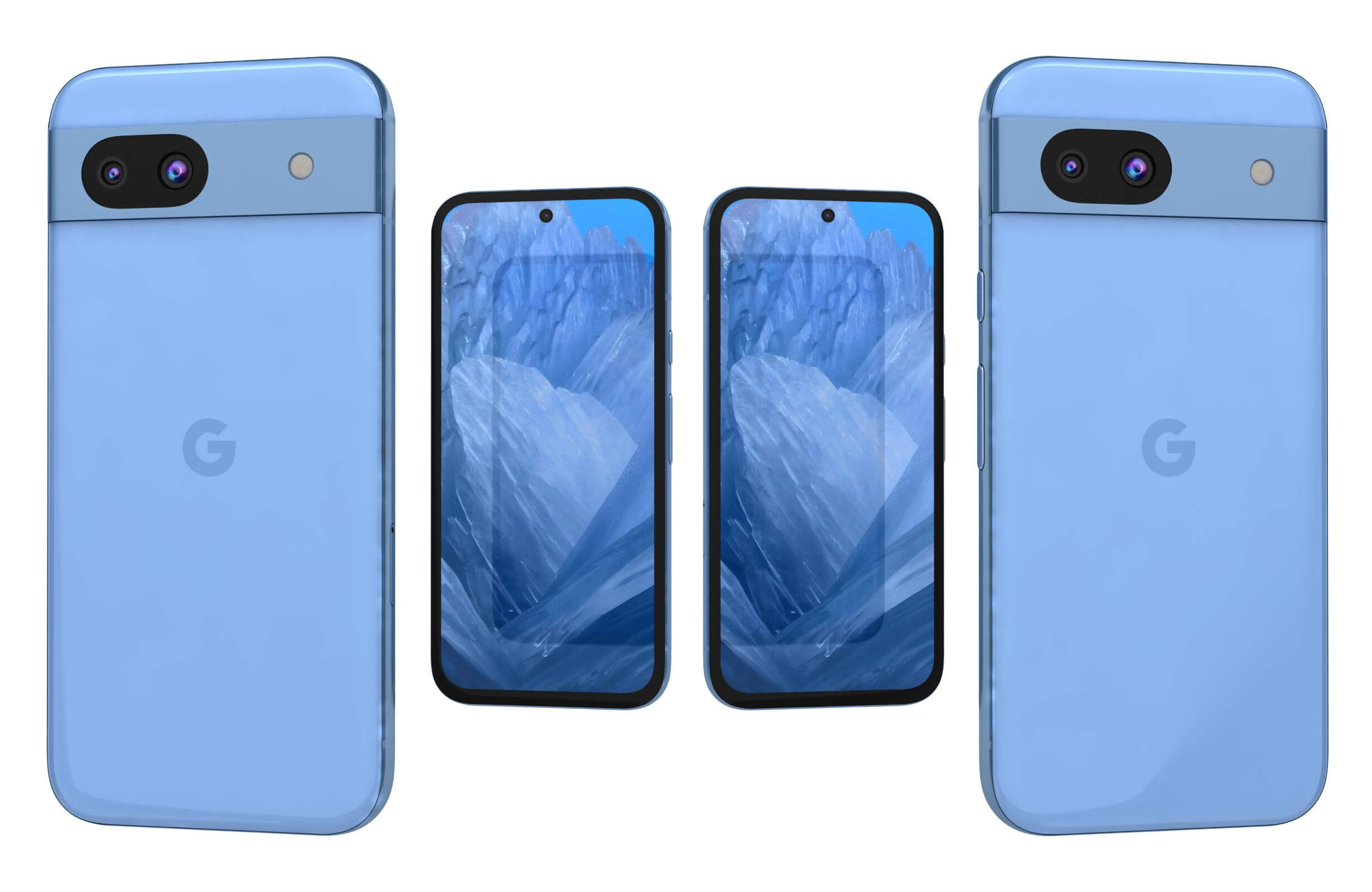 Google Pixel 8A All Colors - 3D Model by Rever_Art