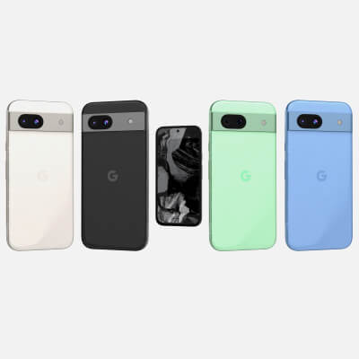 Google Pixel 8A All Colors - 3D Model by Rever_Art
