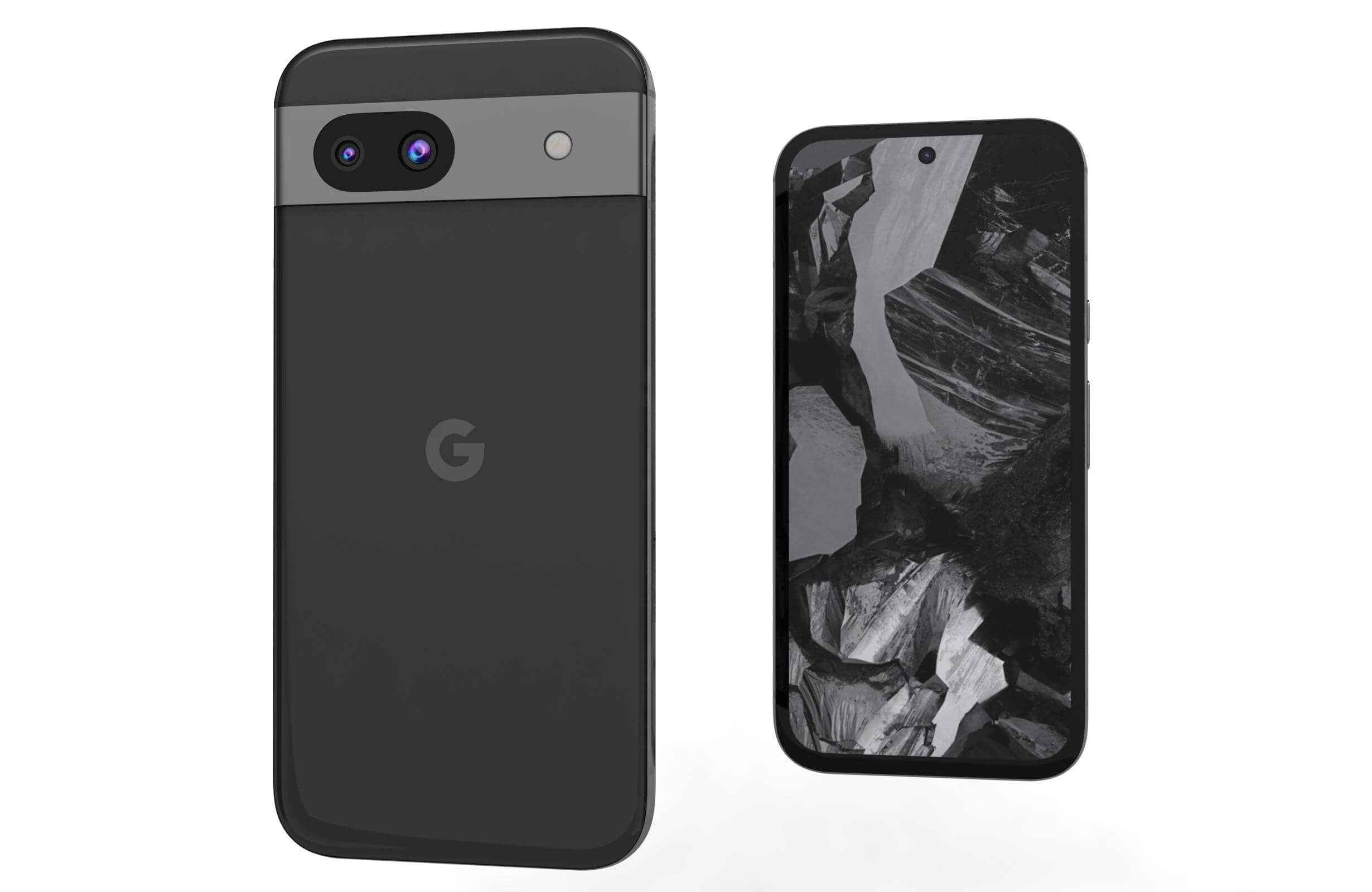 Google Pixel 8A Obsidian - 3D Model by Rever_Art