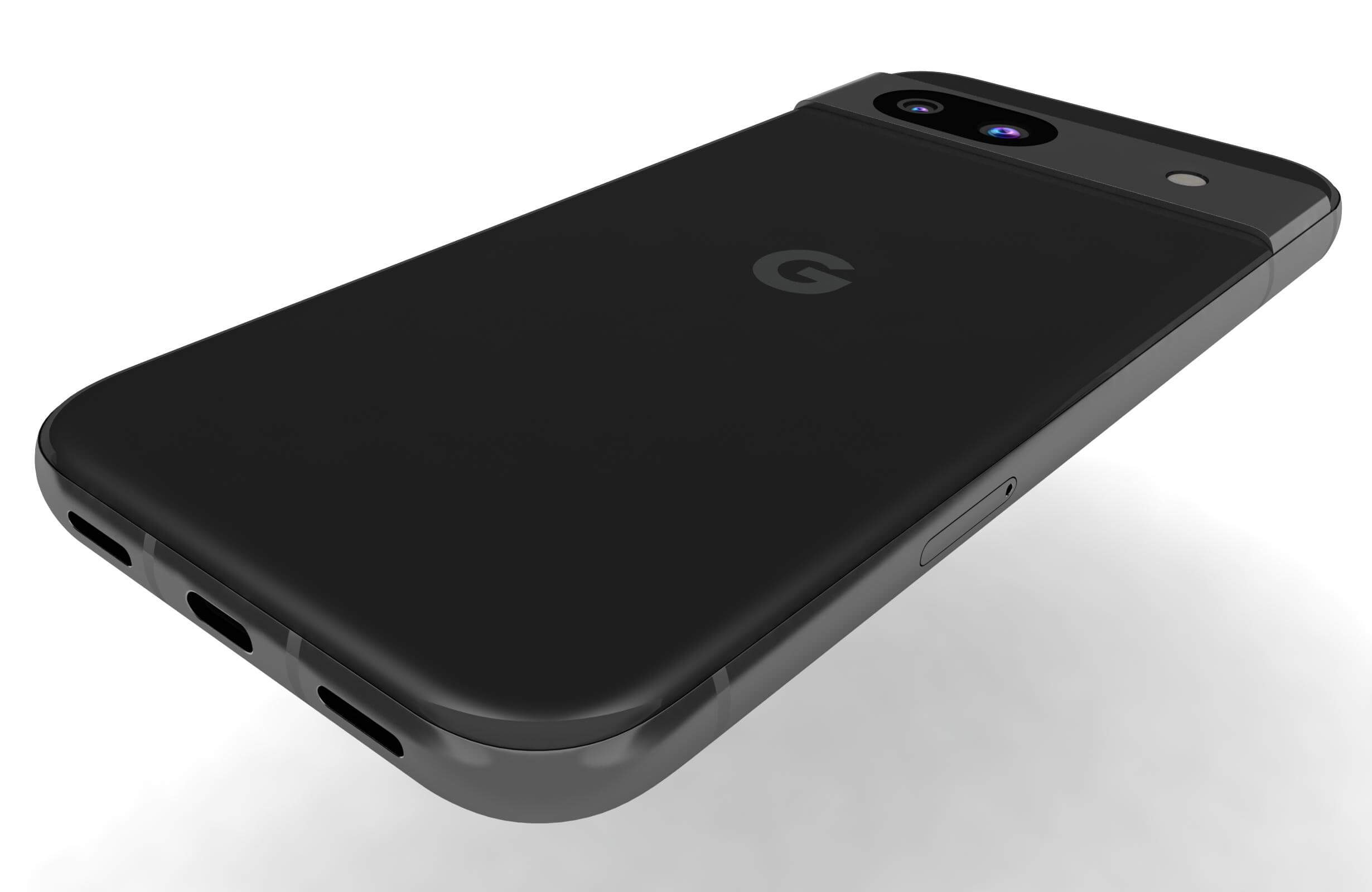 Google Pixel 8A Obsidian - 3D Model by Rever_Art