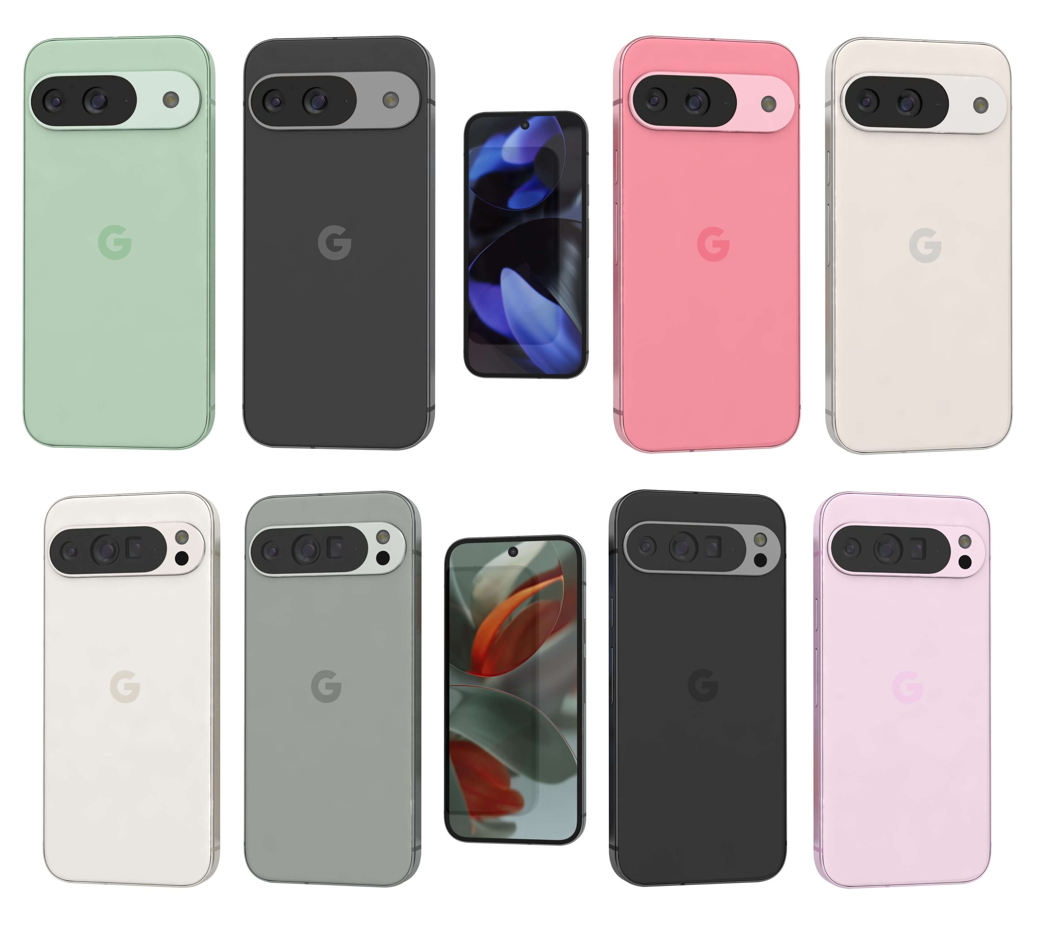 Google Pixel 9 and 9 Pro - 3D Model by Rever_Art