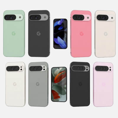Google Pixel 9 and 9 Pro - 3D Model by Rever_Art