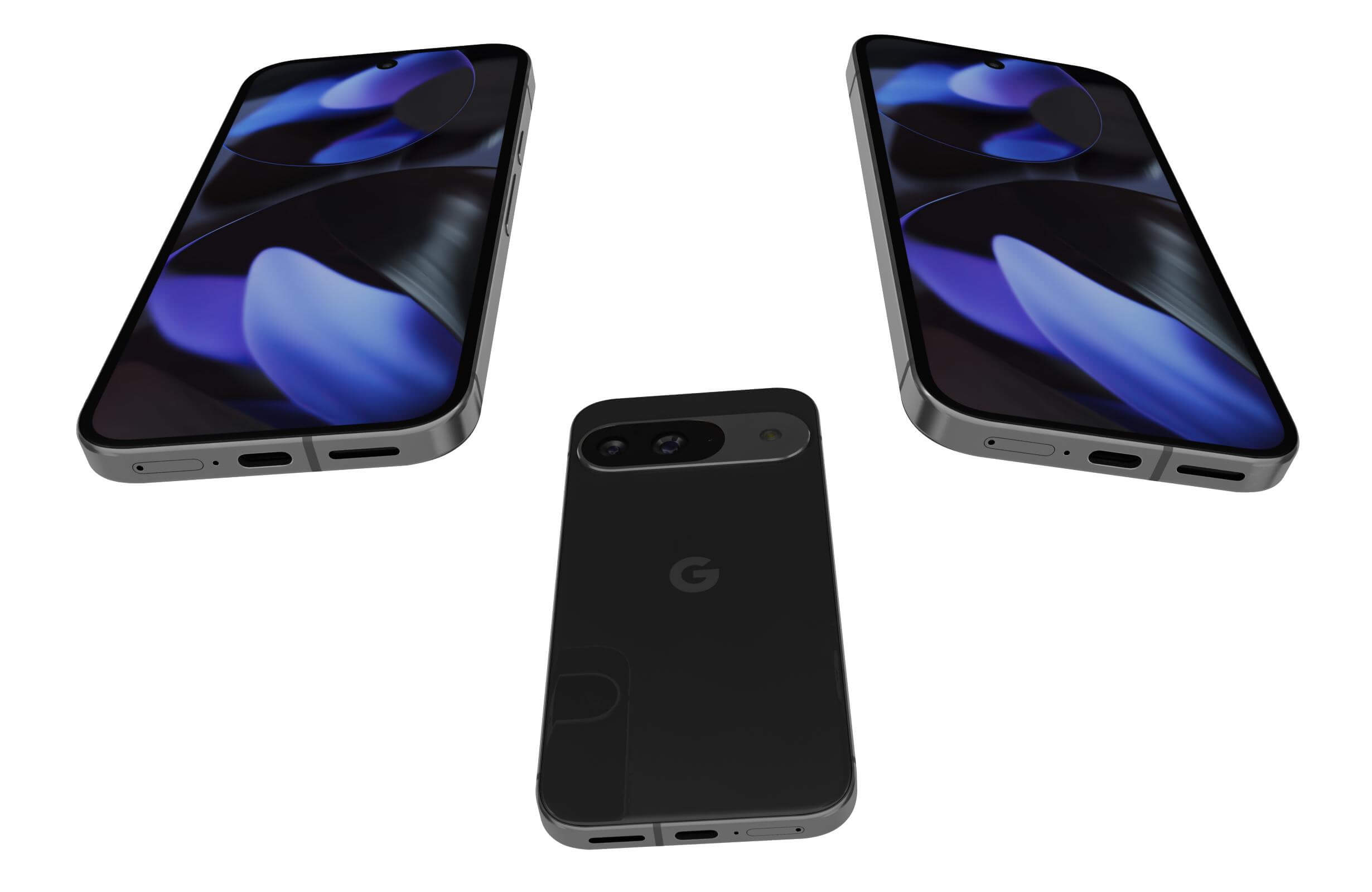 Google Pixel 9 Obsidian - 3D Model by Rever_Art