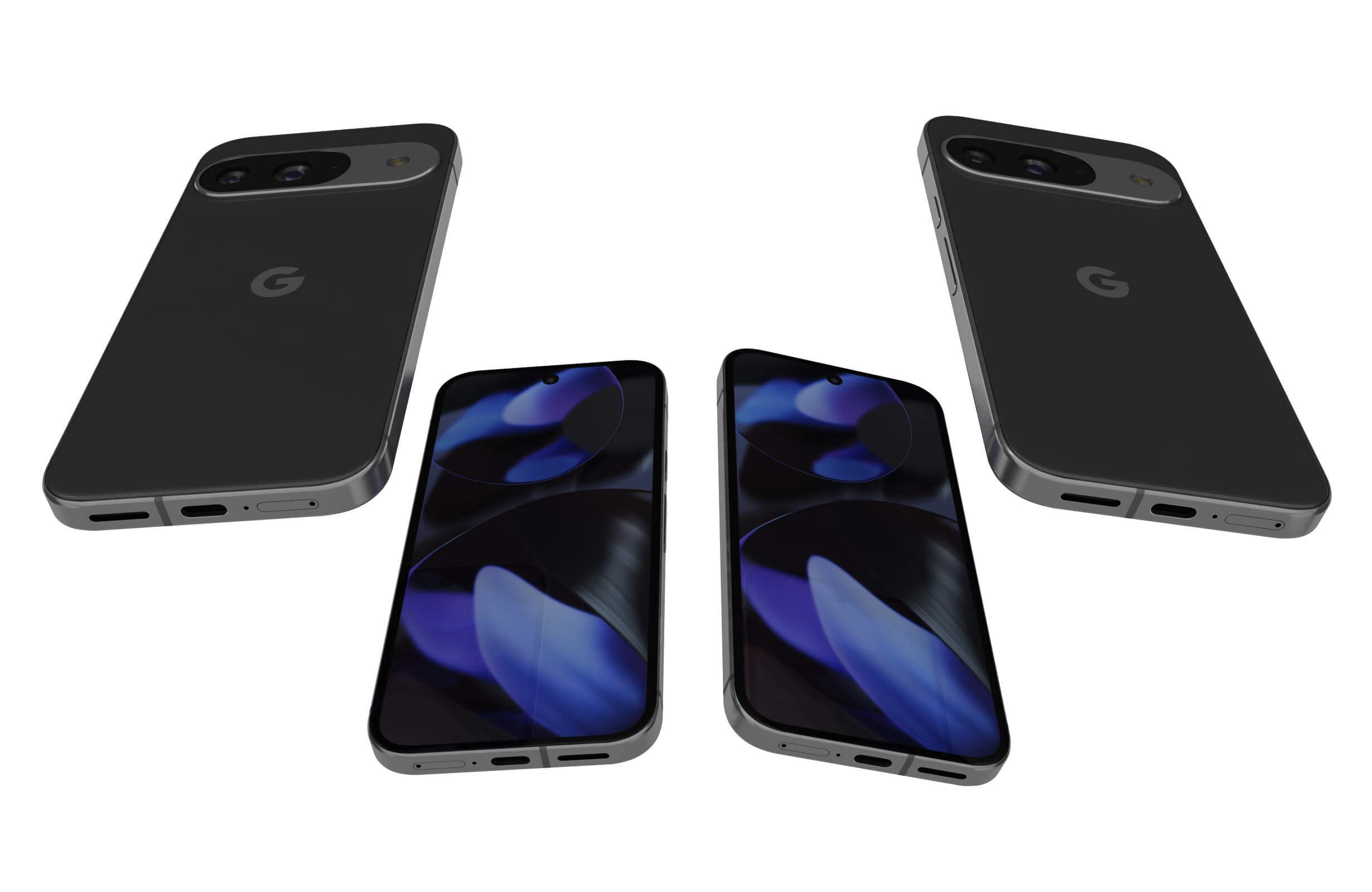 Google Pixel 9 Obsidian - 3D Model by Rever_Art