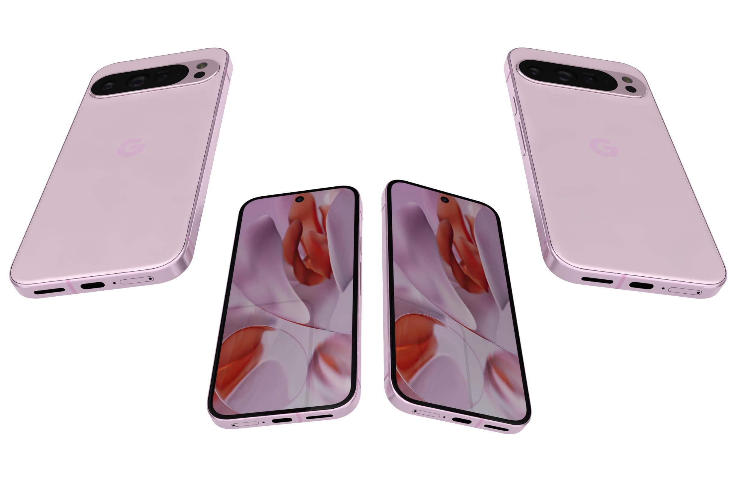 Google Pixel 9 Pro All Colors - 3D Model by Rever_Art