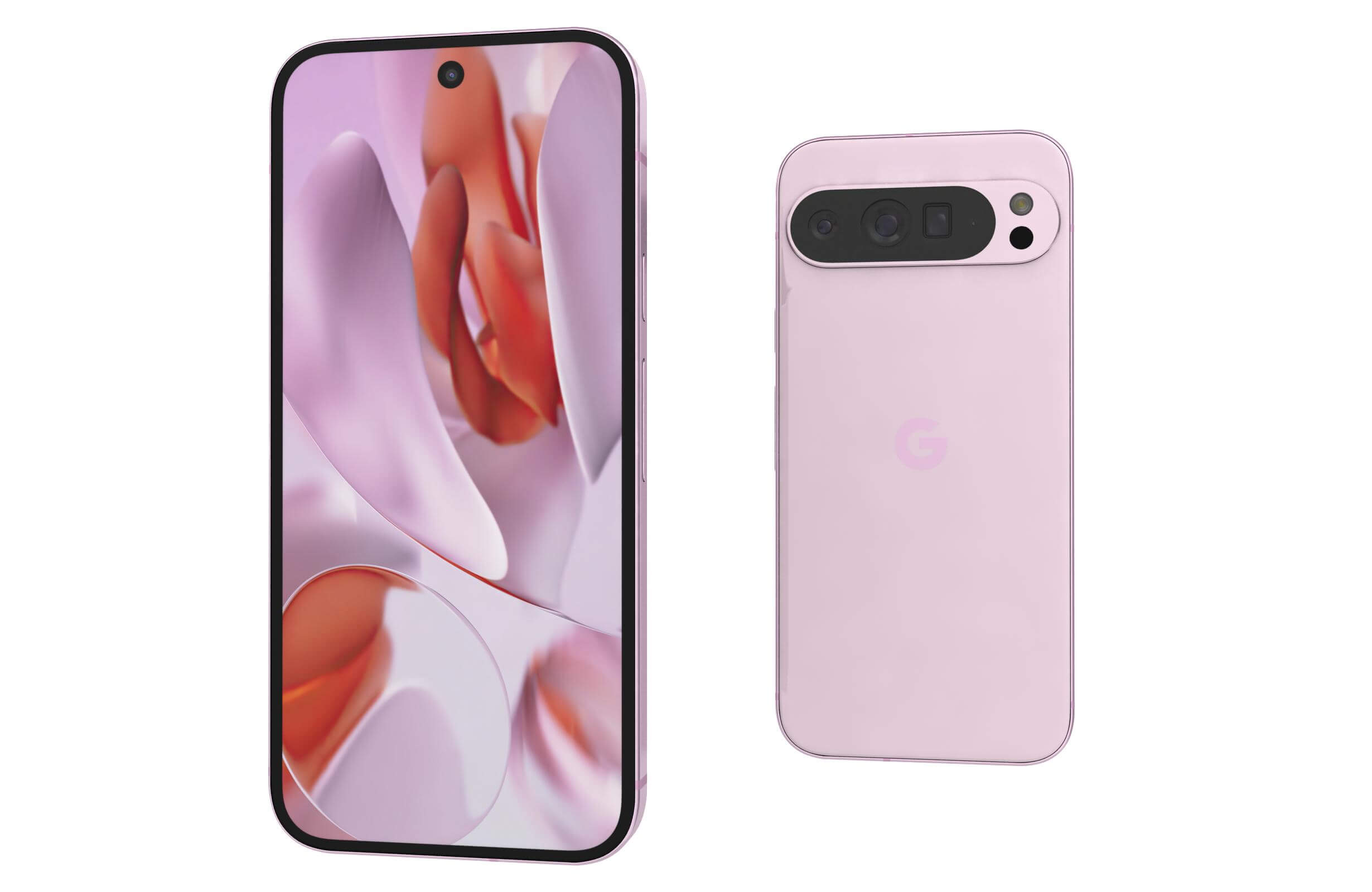 Google Pixel 9 Pro Light Pink - 3D Model by Rever_Art