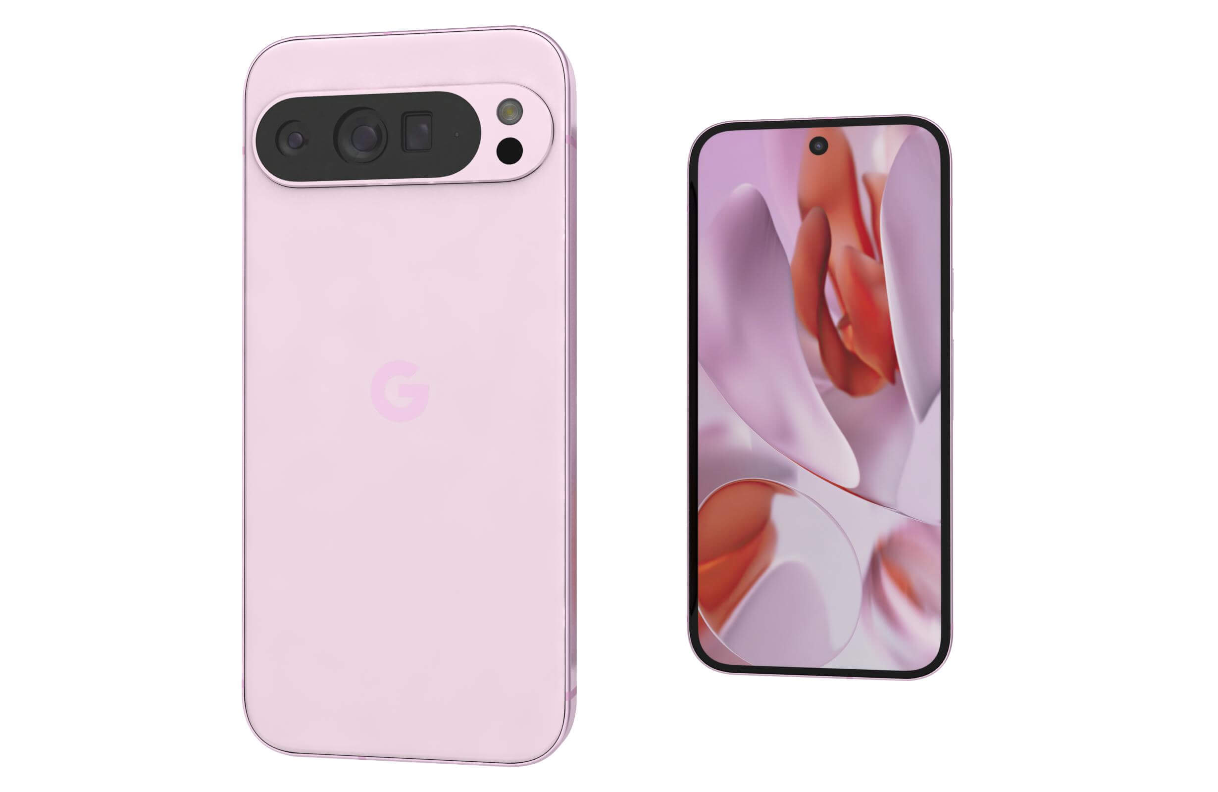 Google Pixel 9 Pro Light Pink - 3D Model by Rever_Art