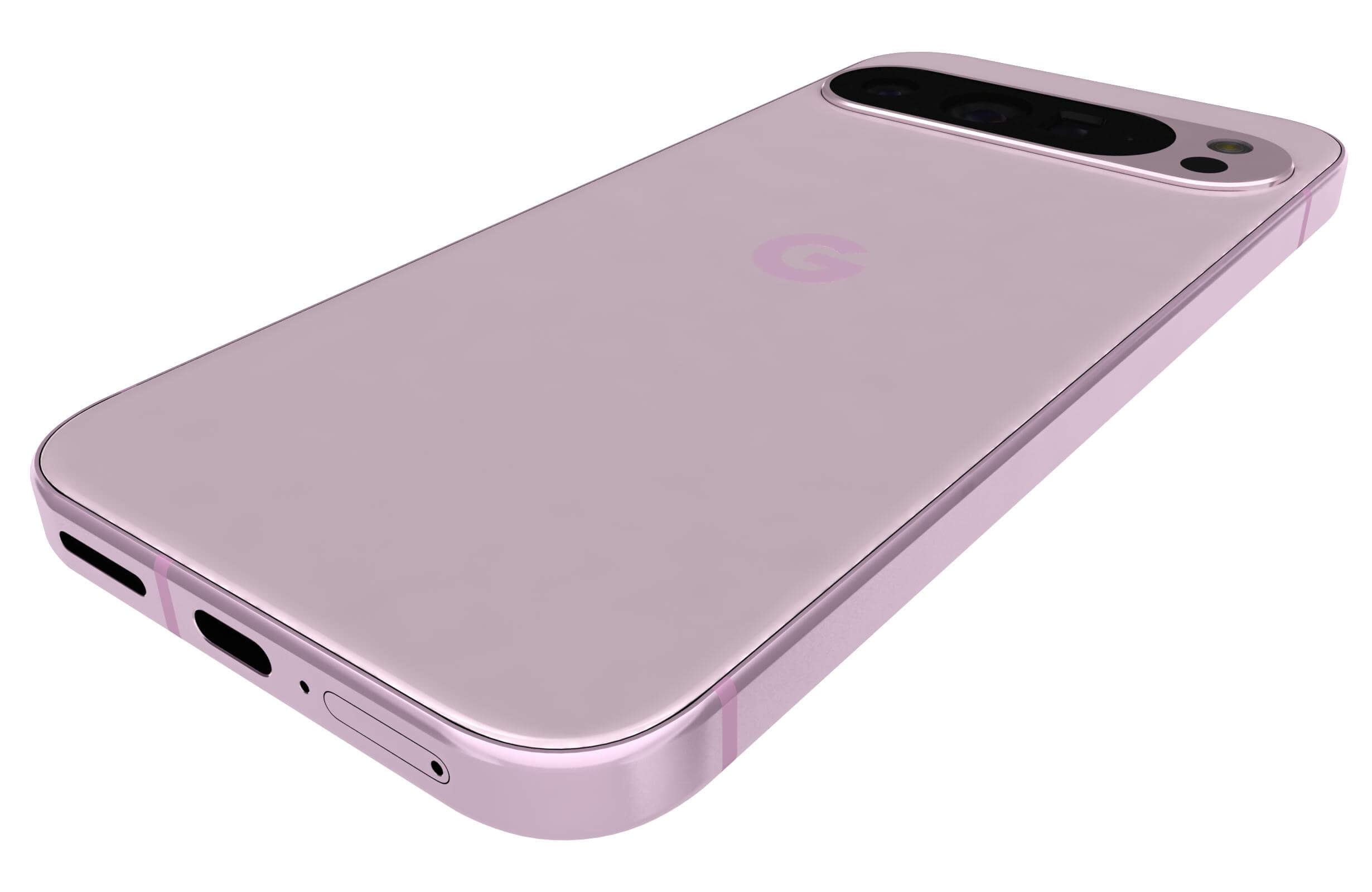 Google Pixel 9 Pro Light Pink - 3D Model by Rever_Art