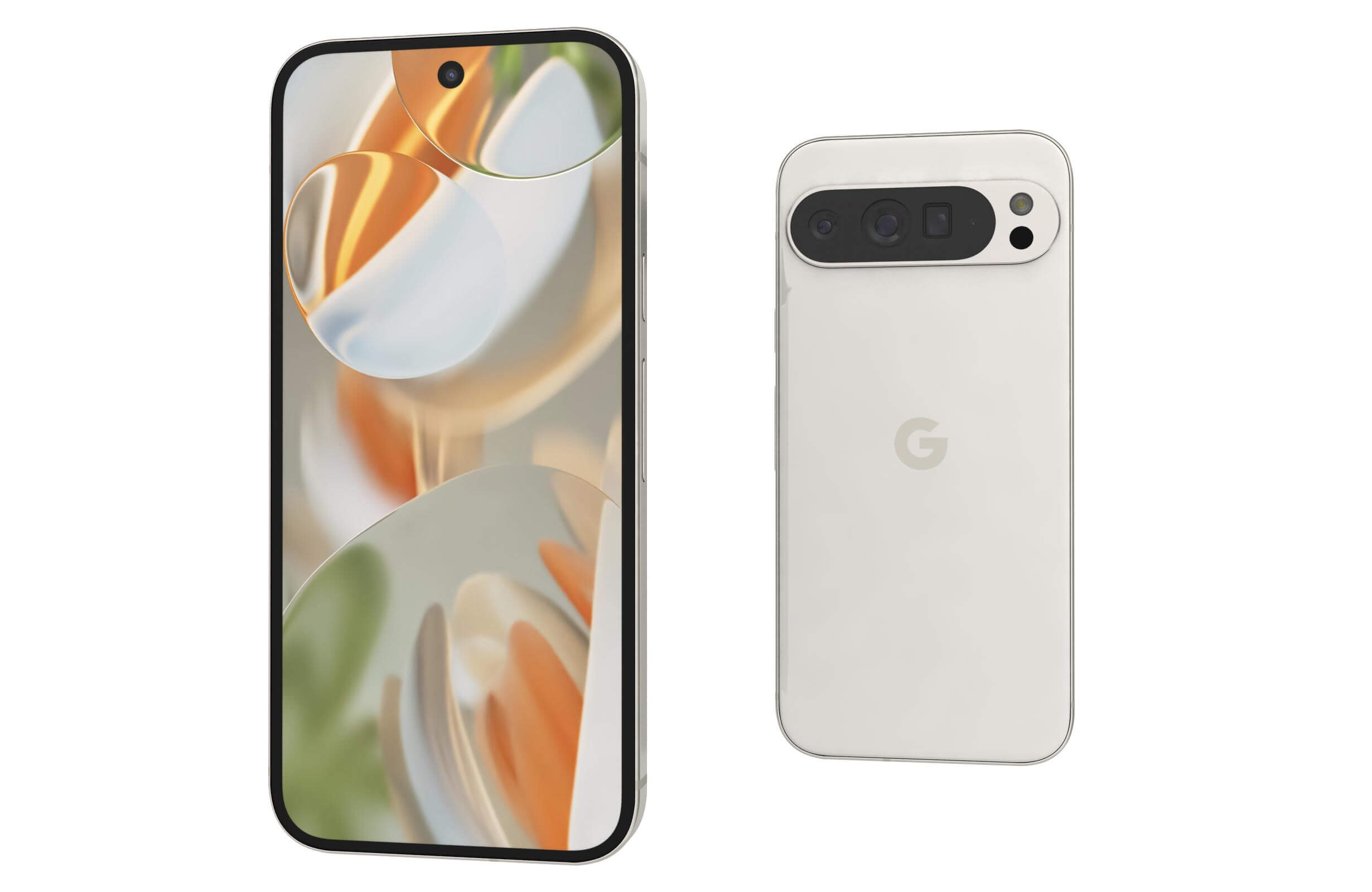 Google Pixel 9 Pro Porcelain - 3D Model by Rever_Art