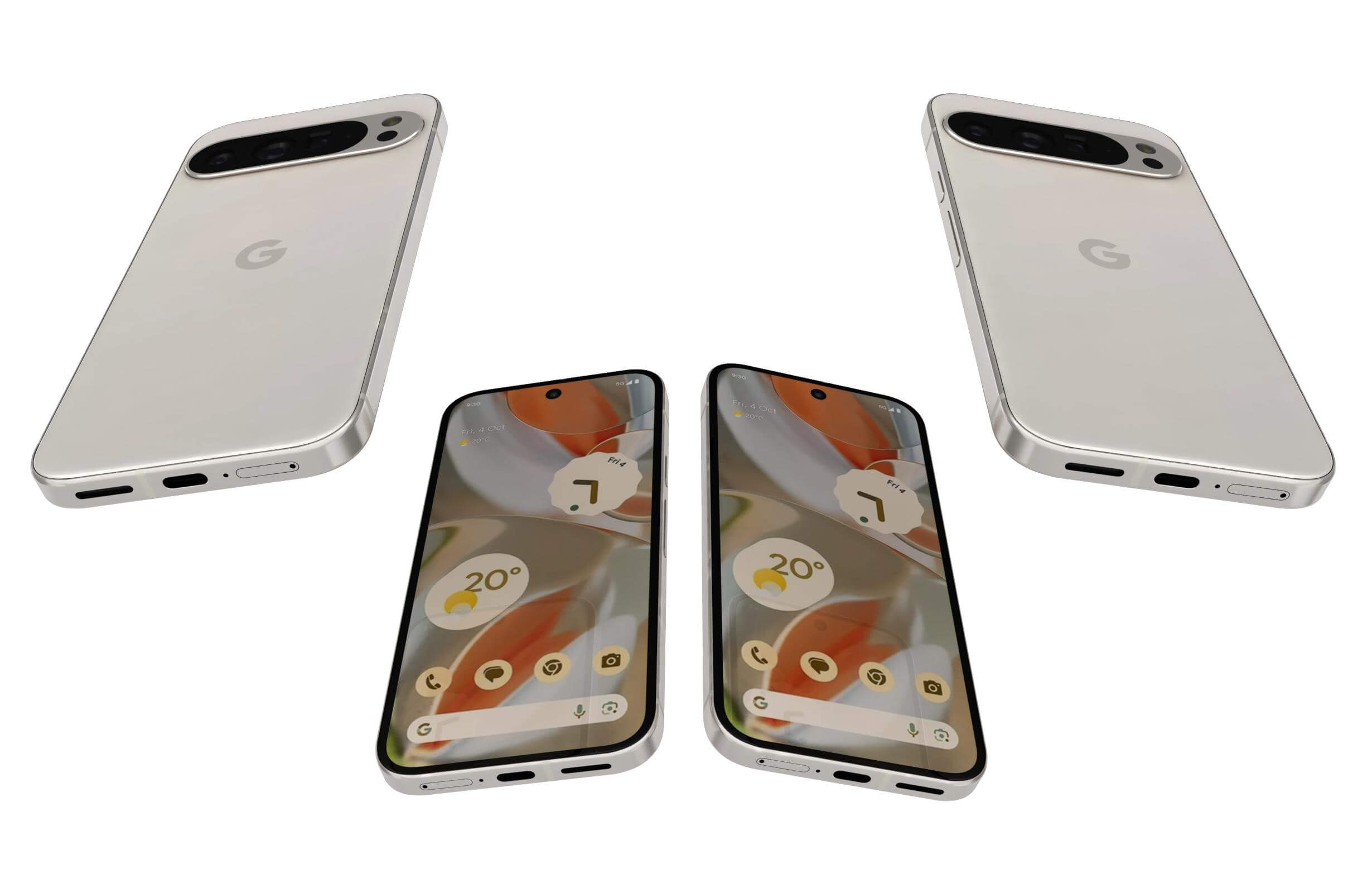 Google Pixel 9 Pro XL All Colors - 3D Model by Rever_Art