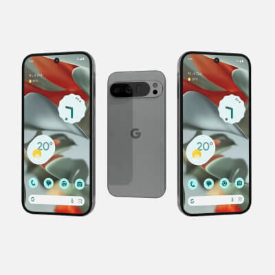 Google Pixel 9 Pro XL Hazel - 3D Model by Rever_Art