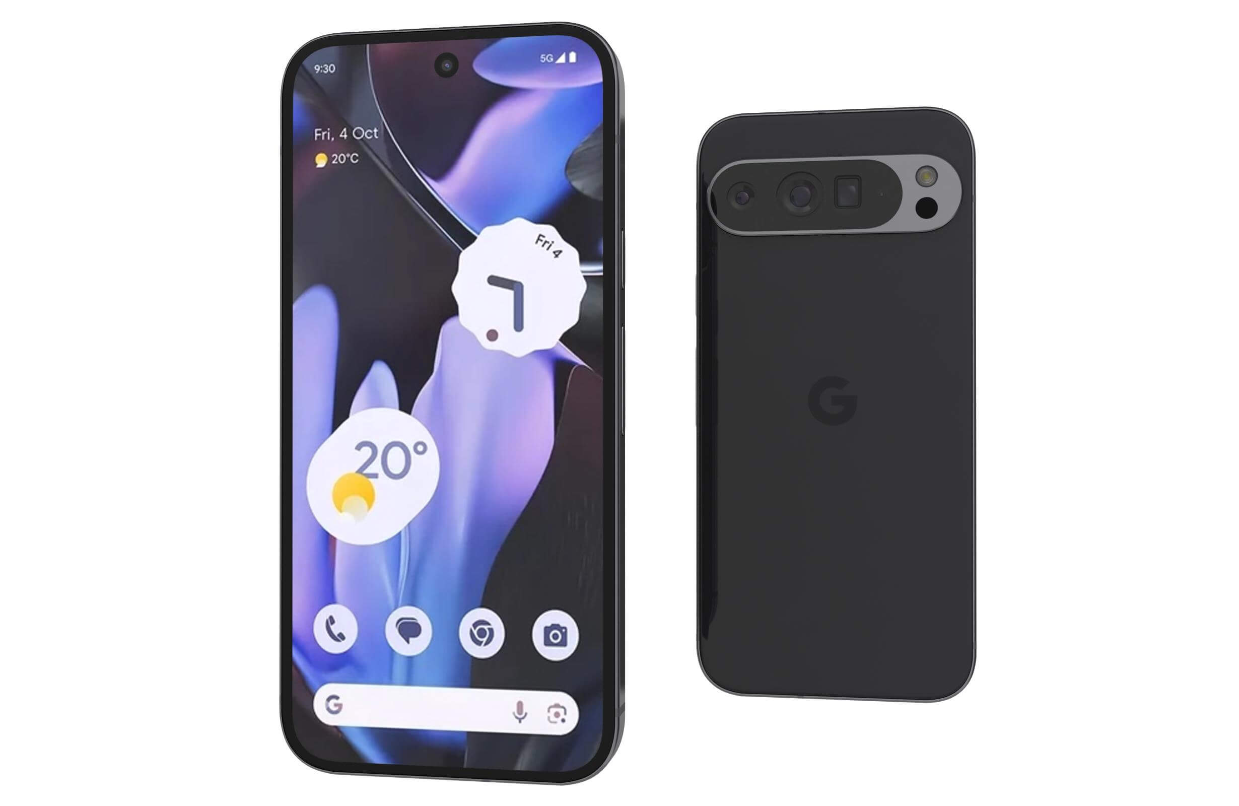 Google Pixel 9 Pro XL Obsidian - 3D Model by Rever_Art
