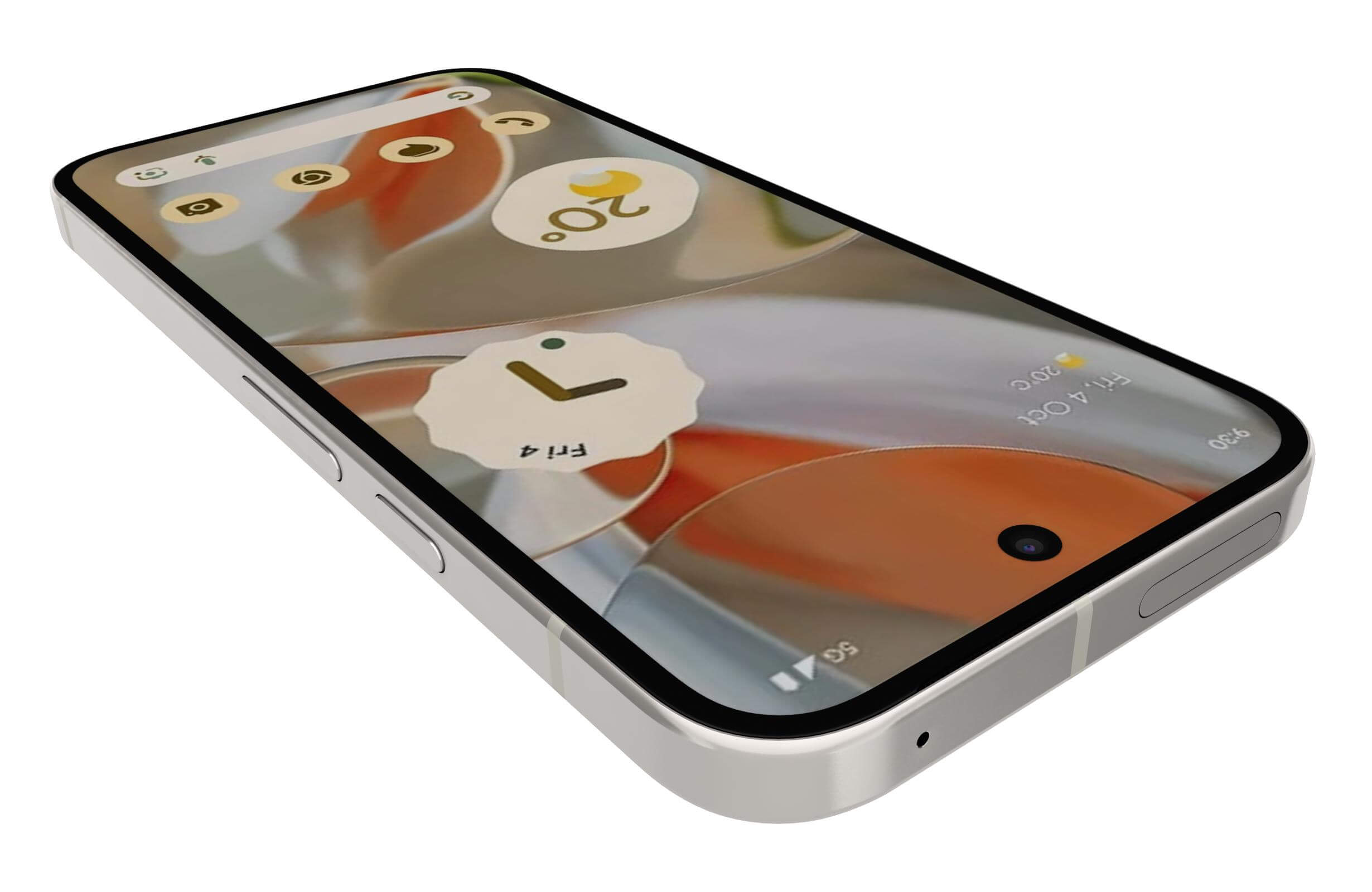 Google Pixel 9 Pro XL Porcelain - 3D Model by Rever_Art