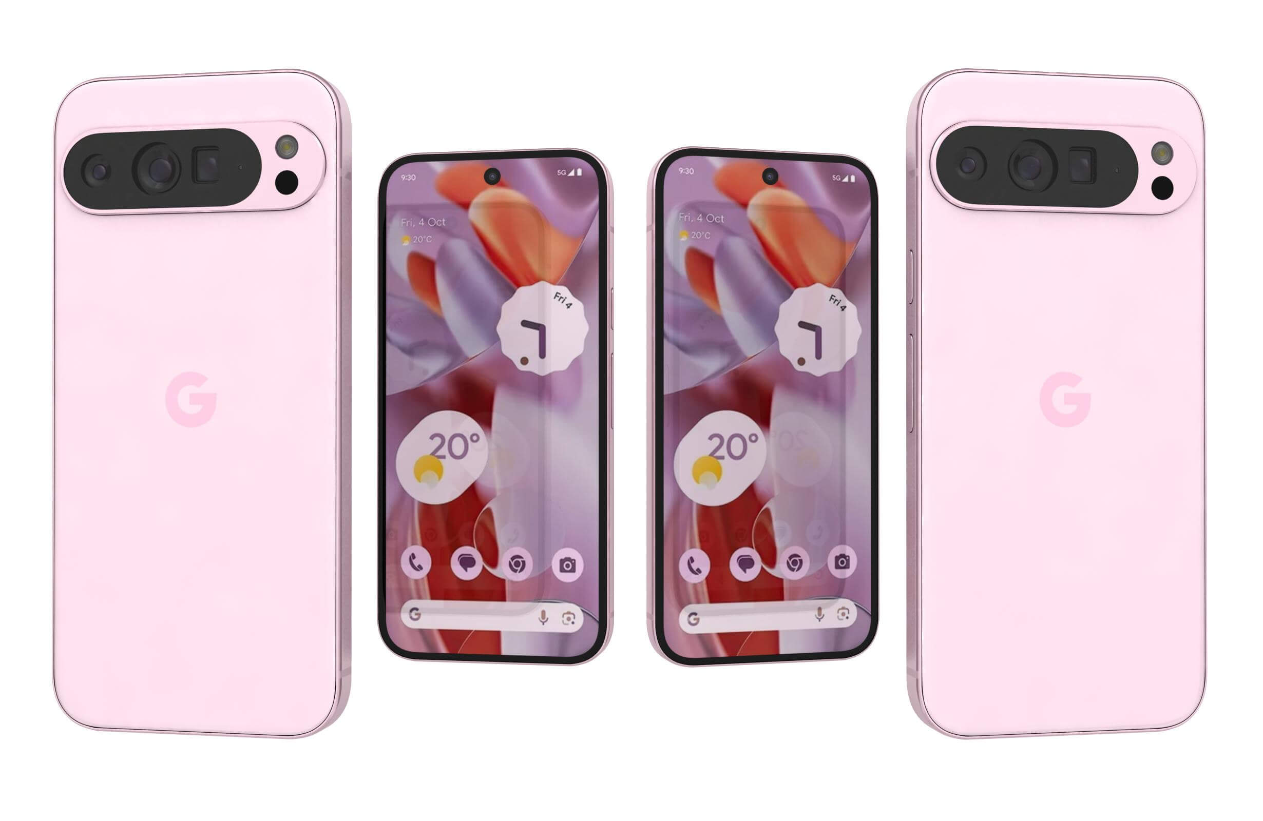 Google Pixel 9 Pro XL Rose Quartz - 3D Model by Rever_Art