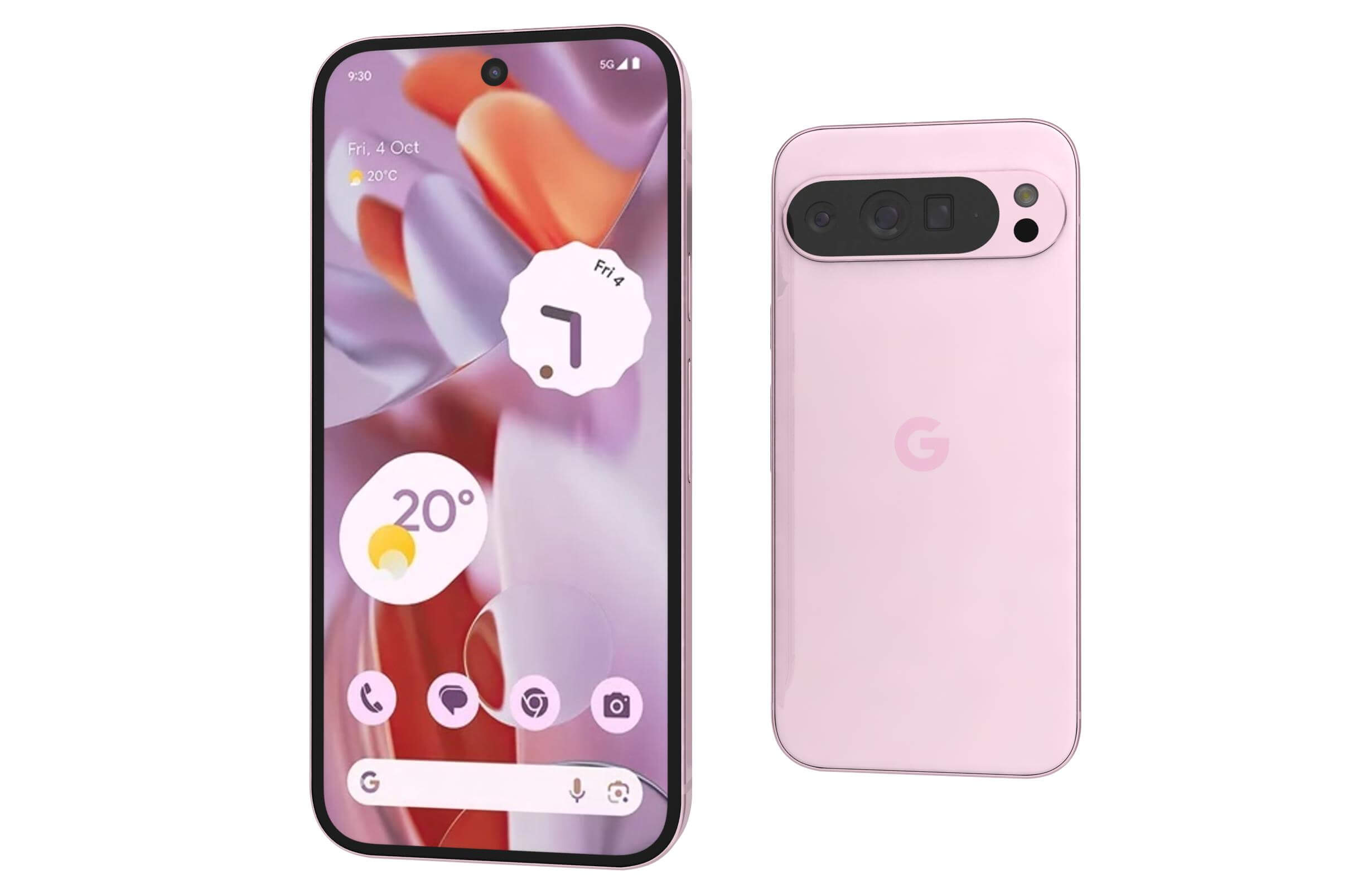 Google Pixel 9 Pro XL Rose Quartz - 3D Model by Rever_Art