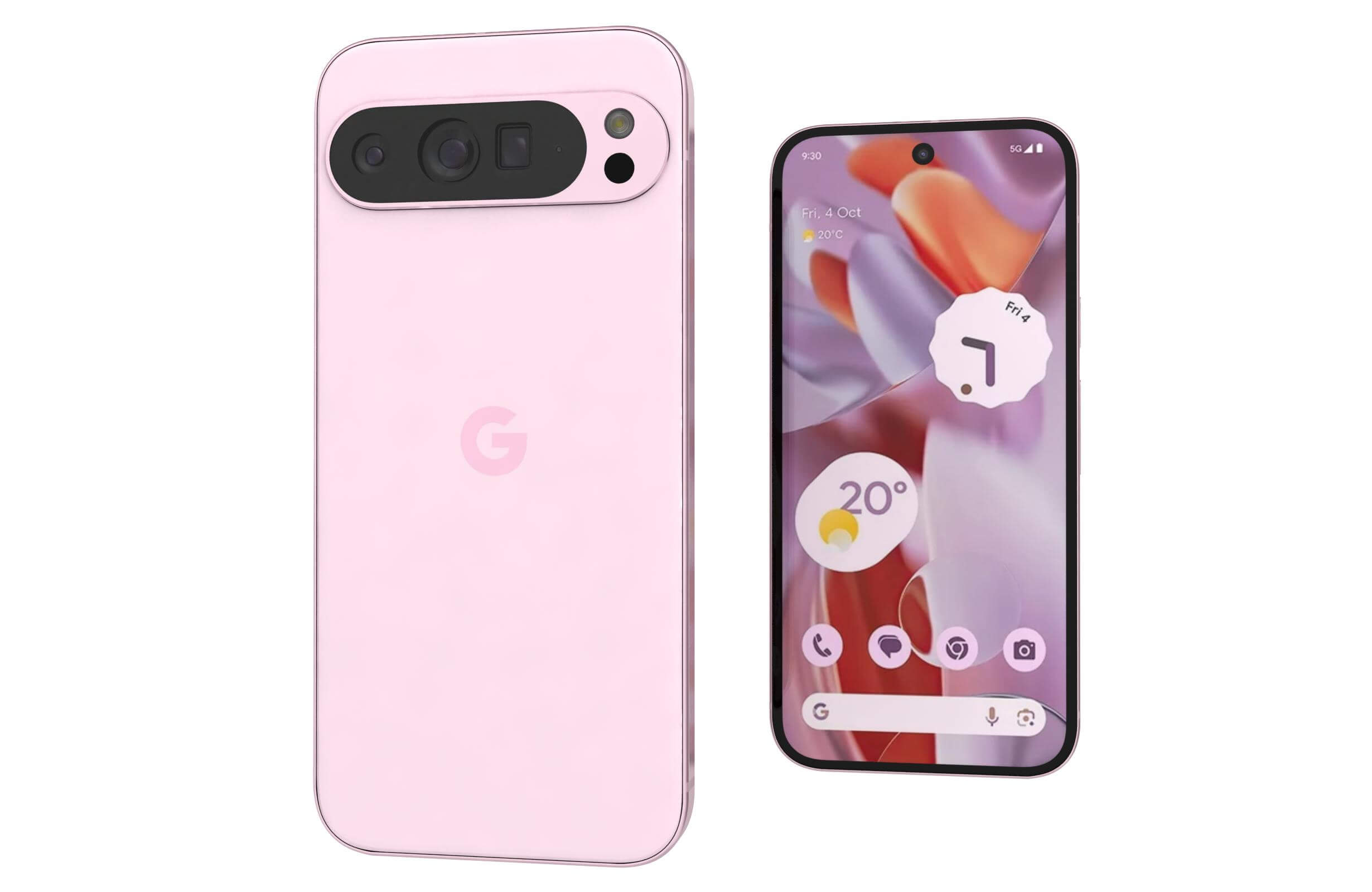 Google Pixel 9 Pro XL Rose Quartz - 3D Model by Rever_Art