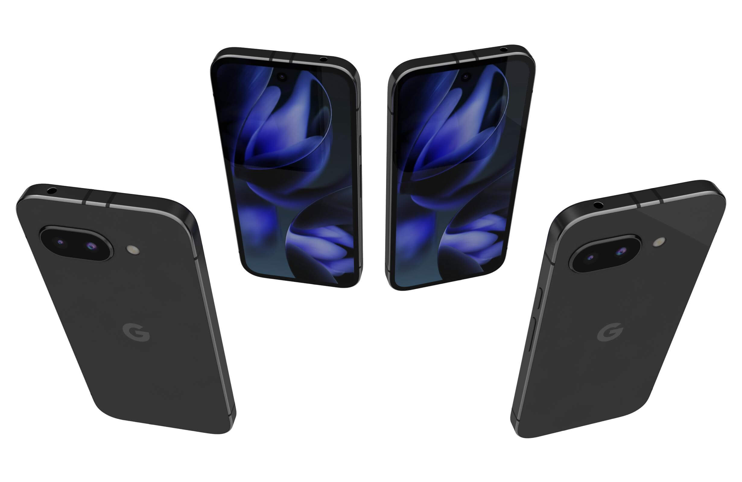 Google Pixel 9A Obsidian - 3D Model by Rever_Art