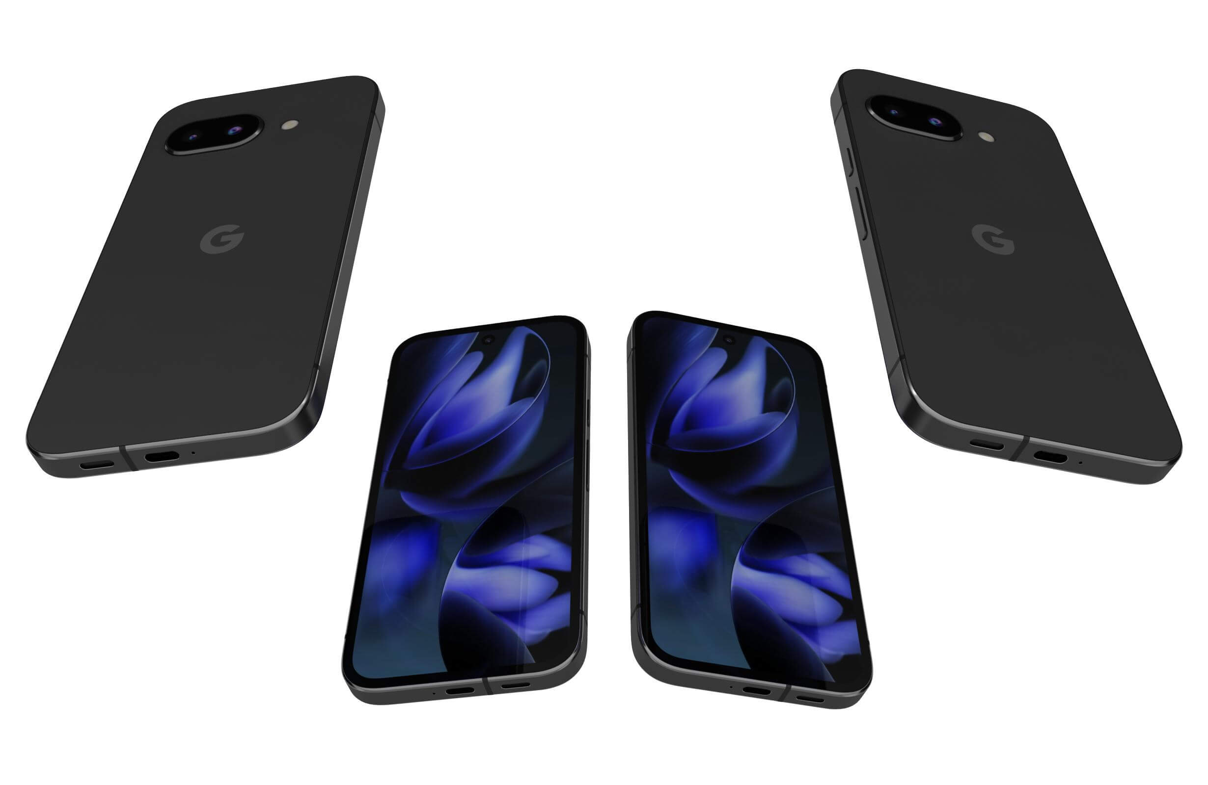 Google Pixel 9A Obsidian - 3D Model by Rever_Art