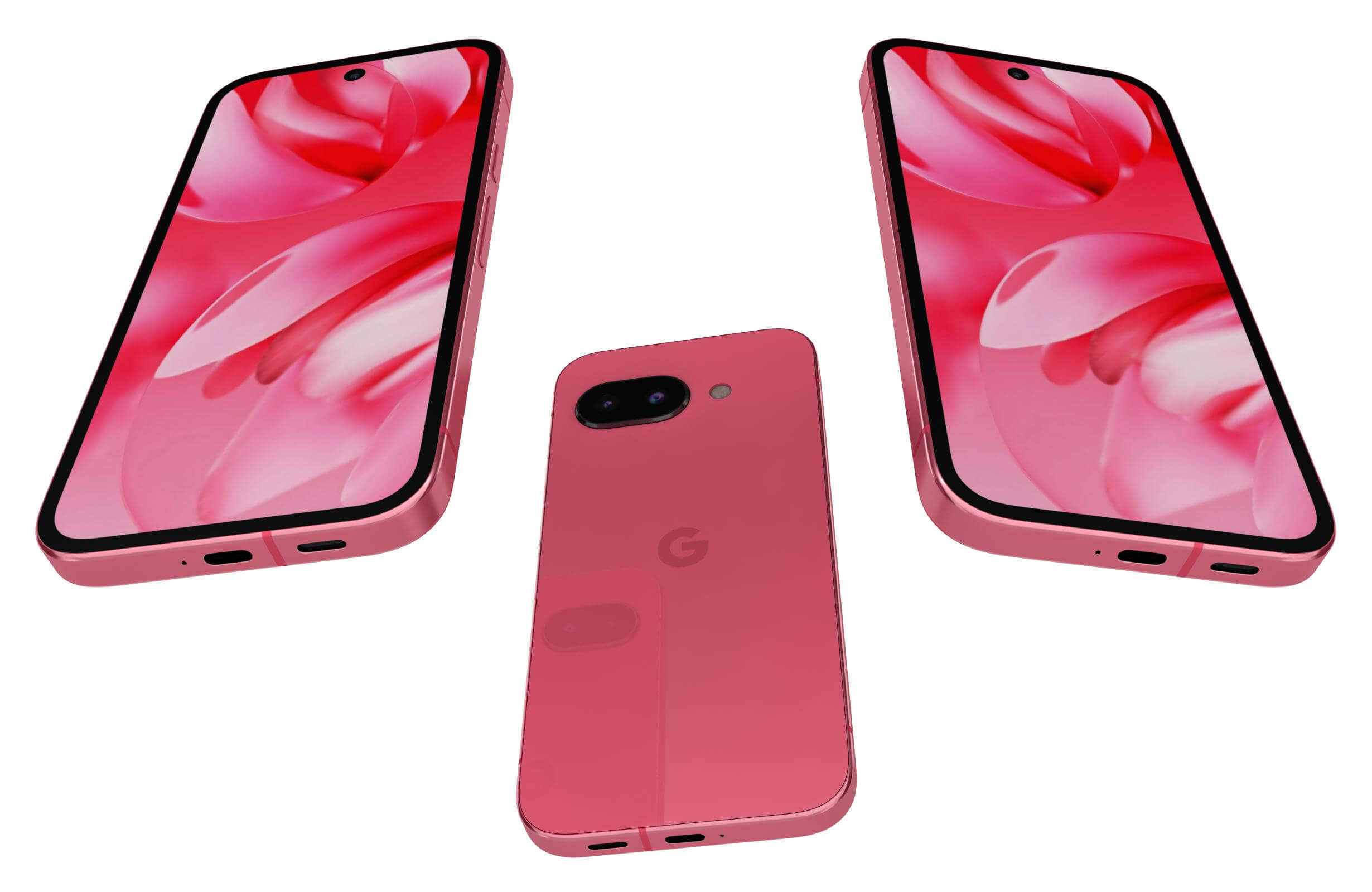 Google Pixel 9A Peony - 3D Model by Rever_Art