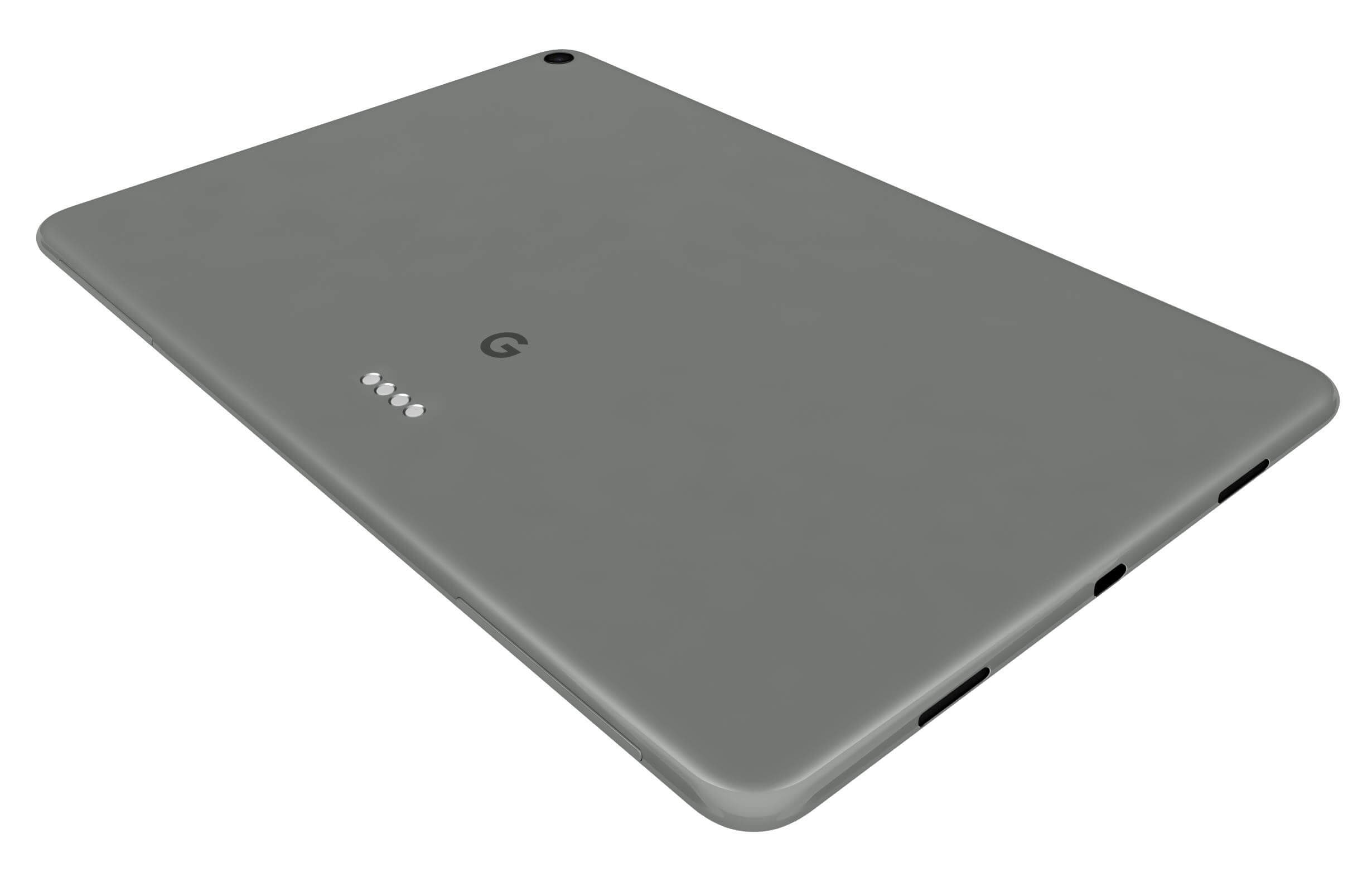 Google Pixel Tablet Gray - 3D Model by Rever_Art