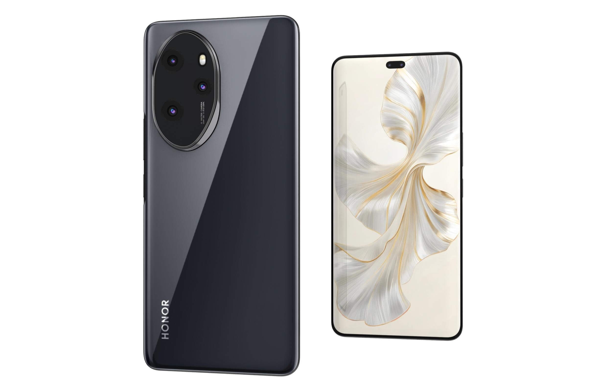 Honor 100 Pro Black - 3D Model by Rever_Art