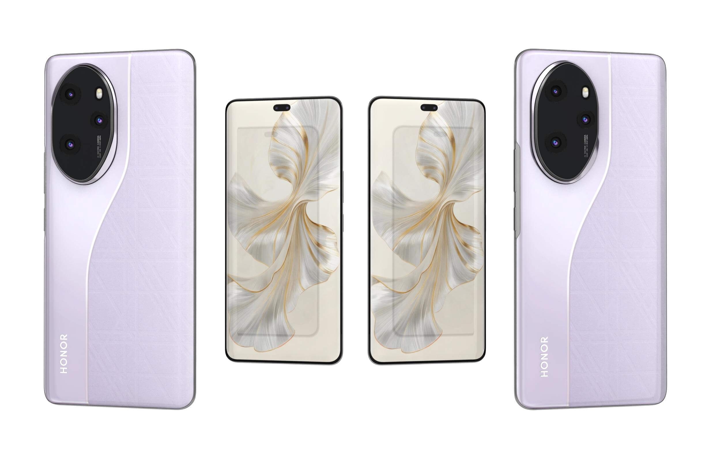 Honor 100 Pro Purple - 3D Model by Rever_Art