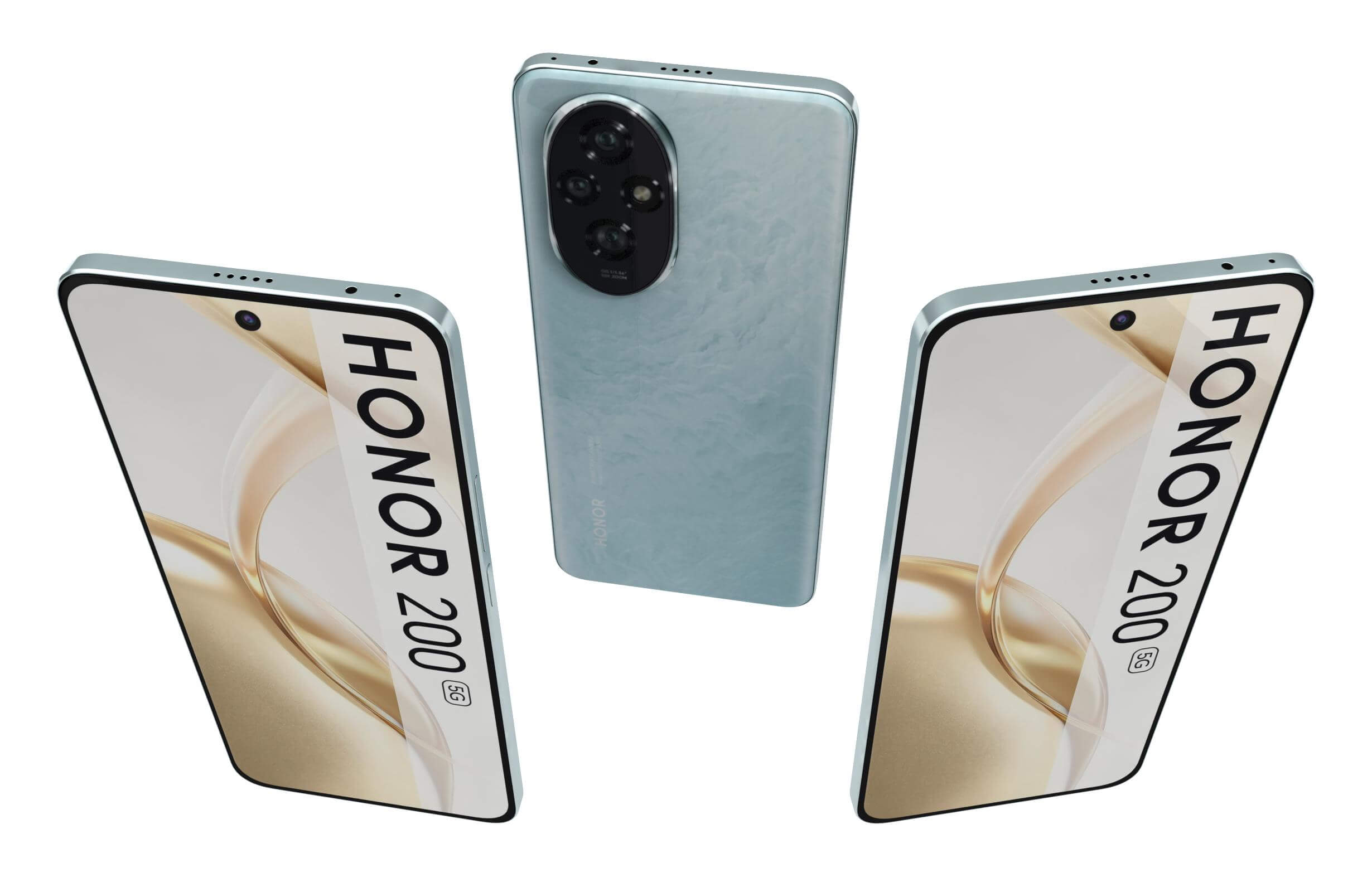 Honor 200 All Colors - 3D Model by Rever_Art