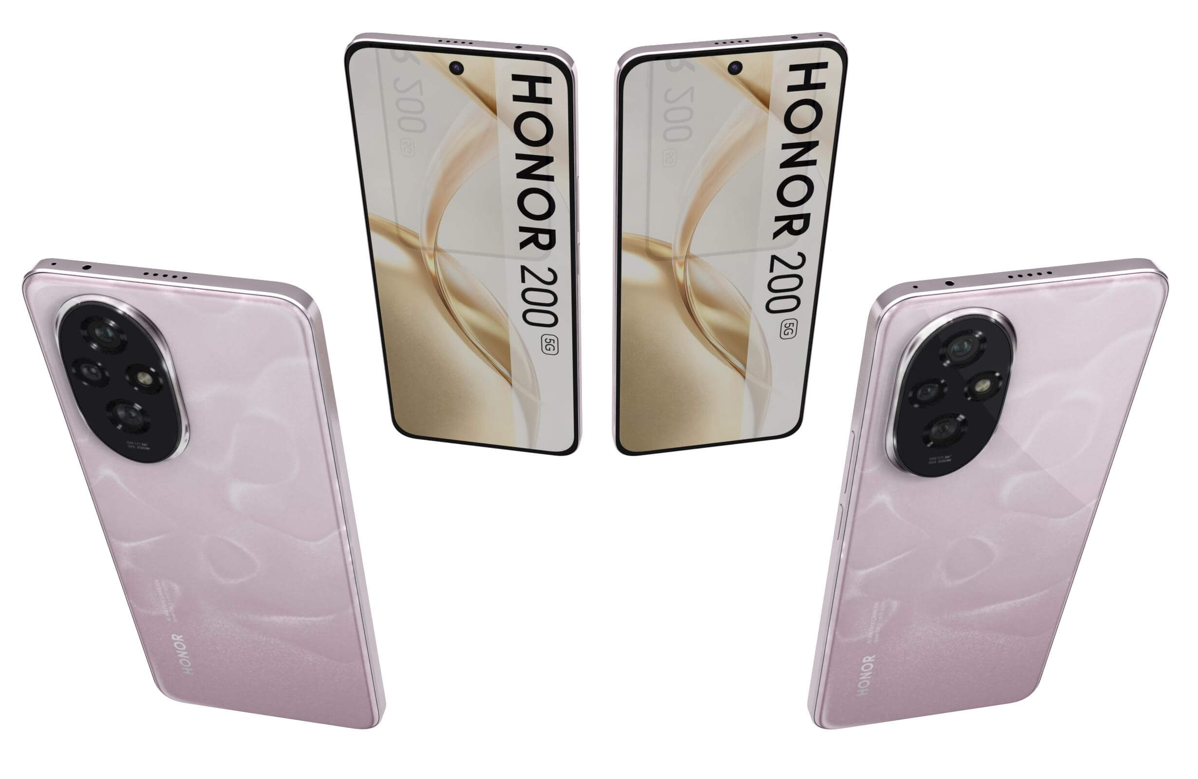 Honor 200 All Colors - 3D Model by Rever_Art