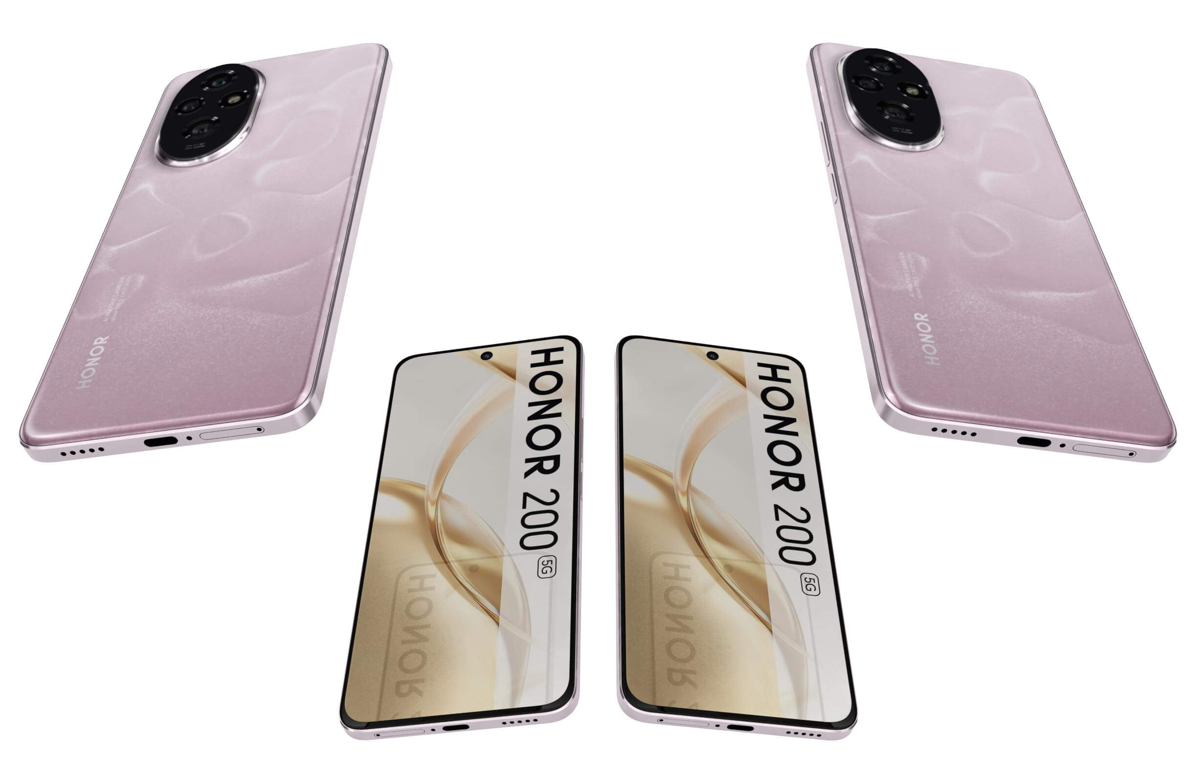 Honor 200 All Colors - 3D Model by Rever_Art